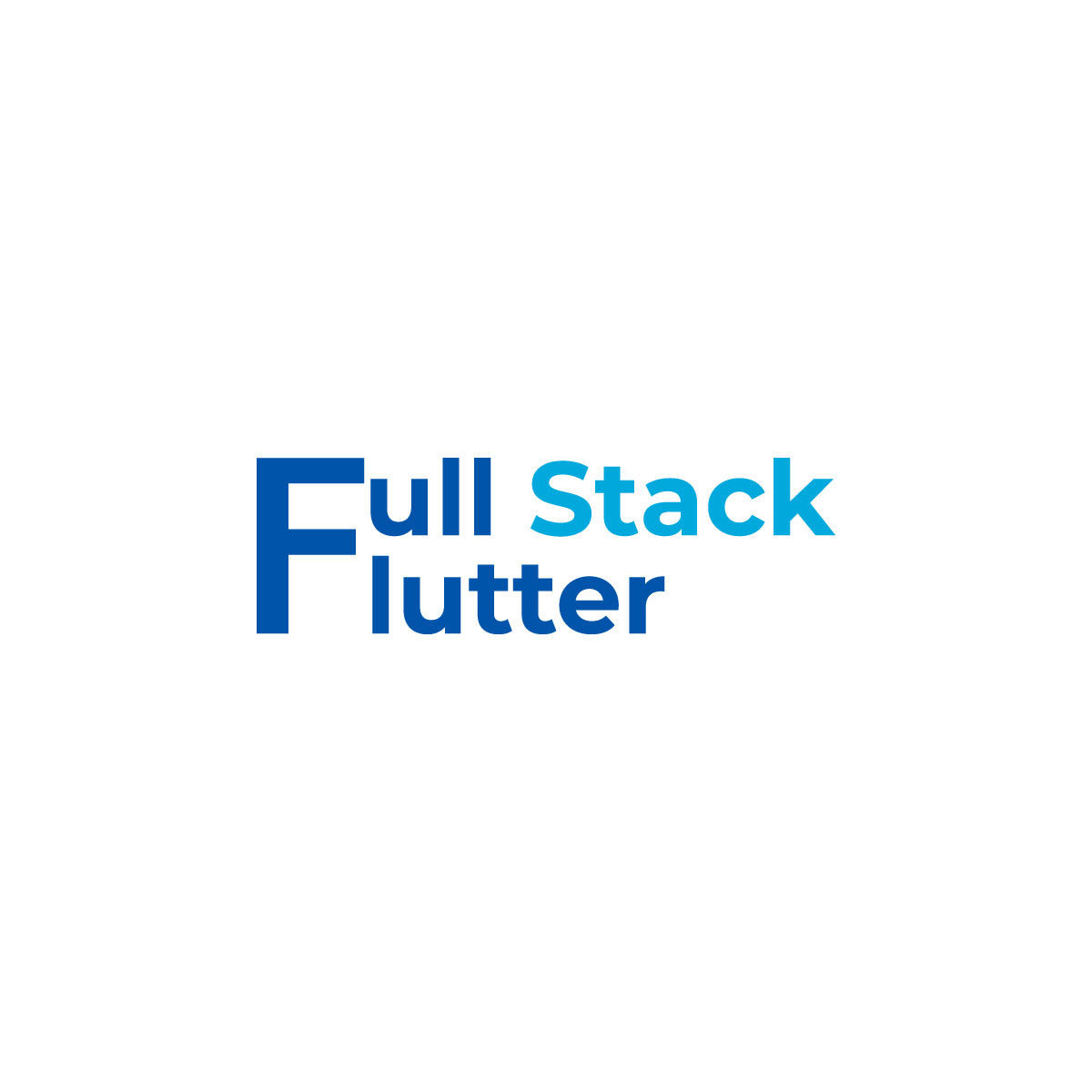 Modern, Colorful Logo Design for Full Stack Flutter by henrick808 ...