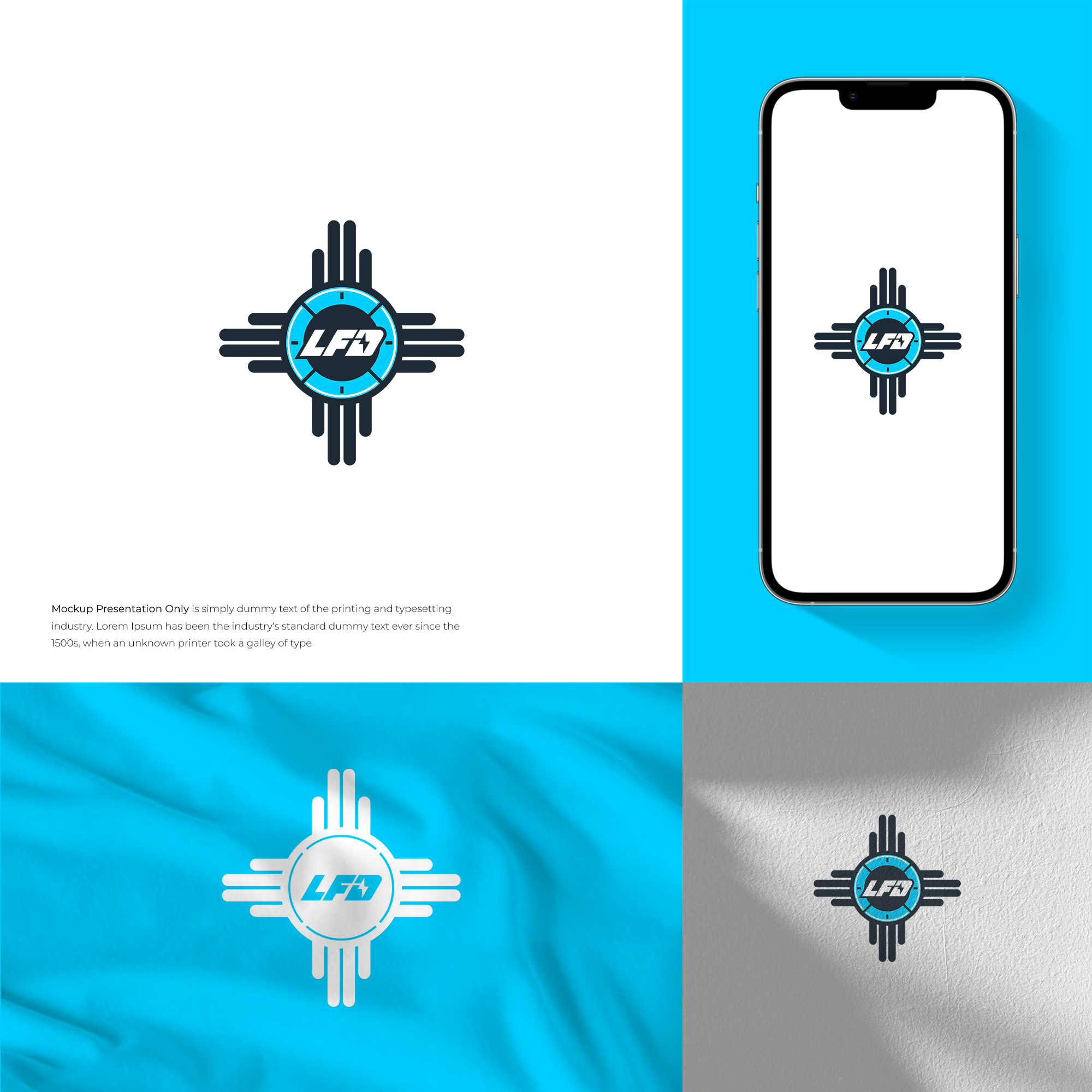 Bold, Serious Logo Design for LFD in the center. RESIDENTIAL ...
