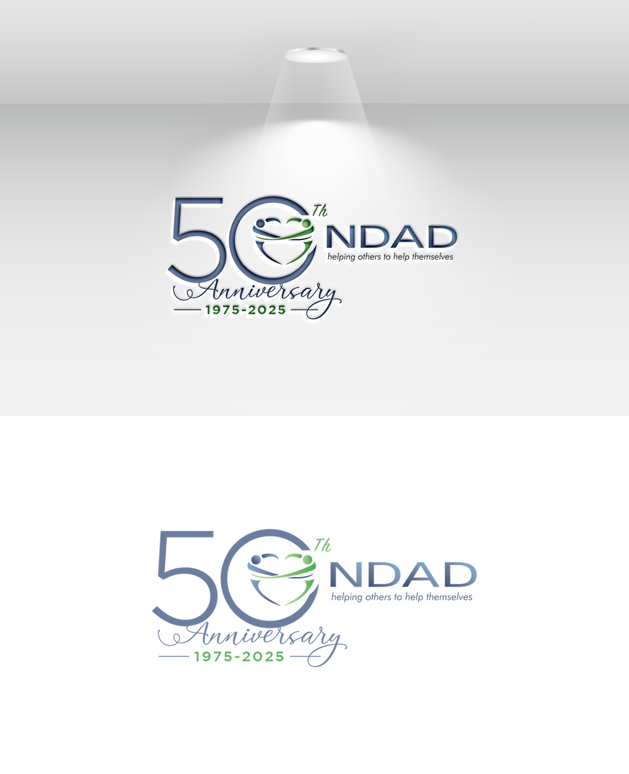 Serious, Modern, social services Logo Design for 50, NDAD, 1975-2025 by ...