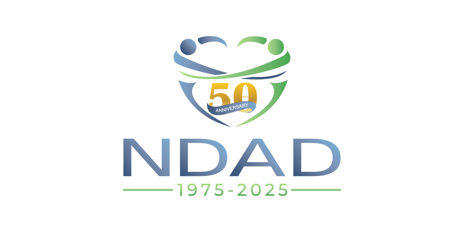 Serious, Modern, social services Logo Design for 50, NDAD, 1975-2025 by ...