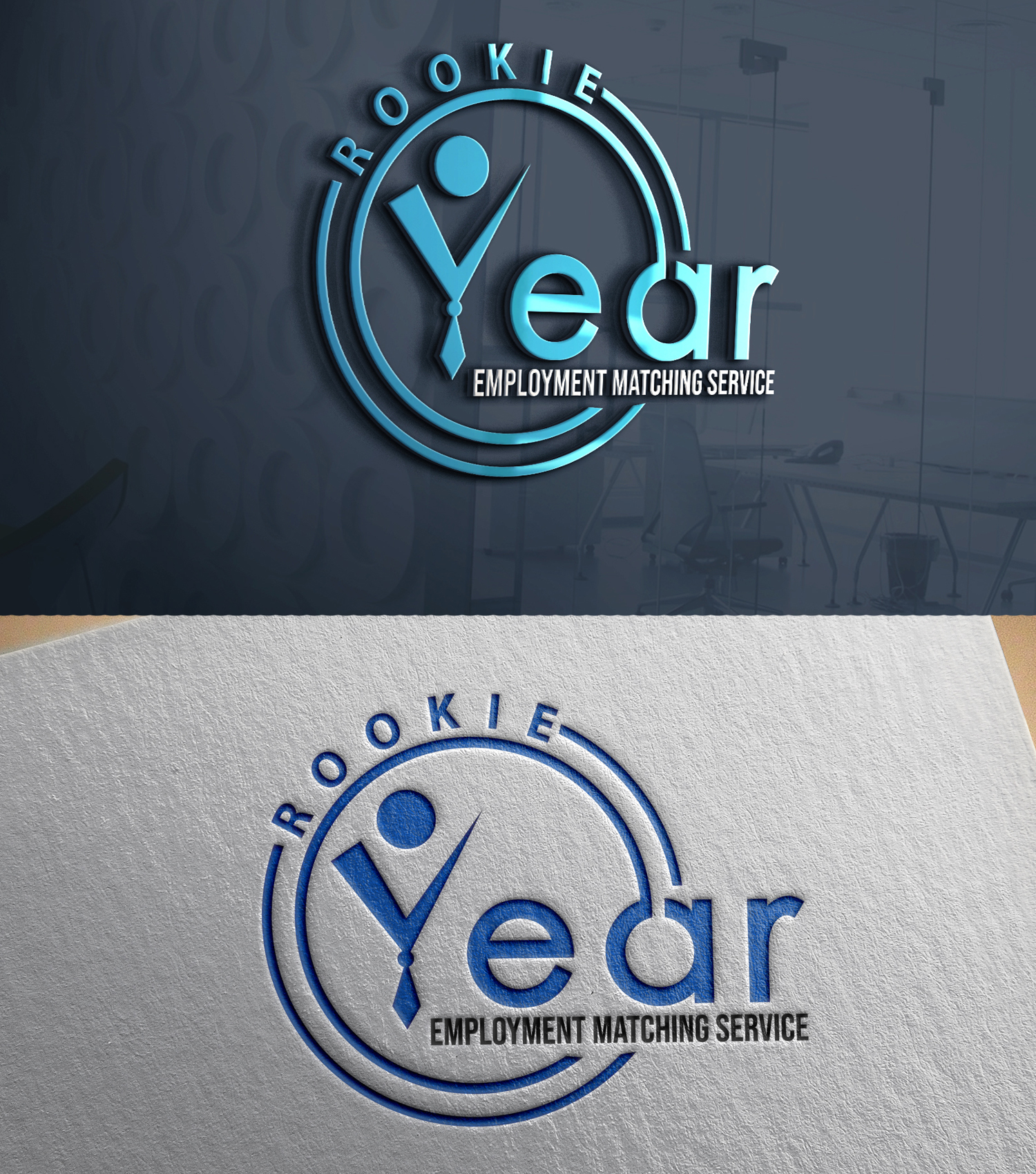 Masculine, Serious, Employment Logo Design for Rookie Year by 24ksunny ...