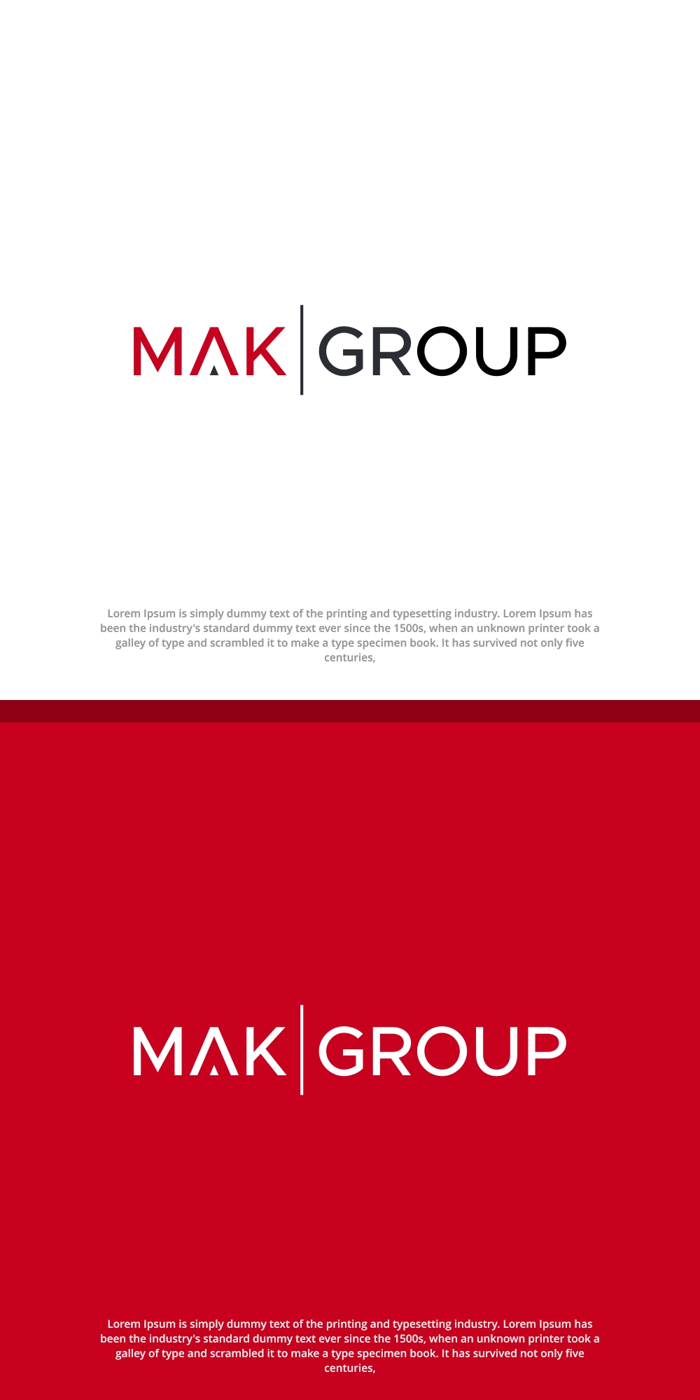 Logo Design for Mak Group by SigmaStudio | Design #33815203