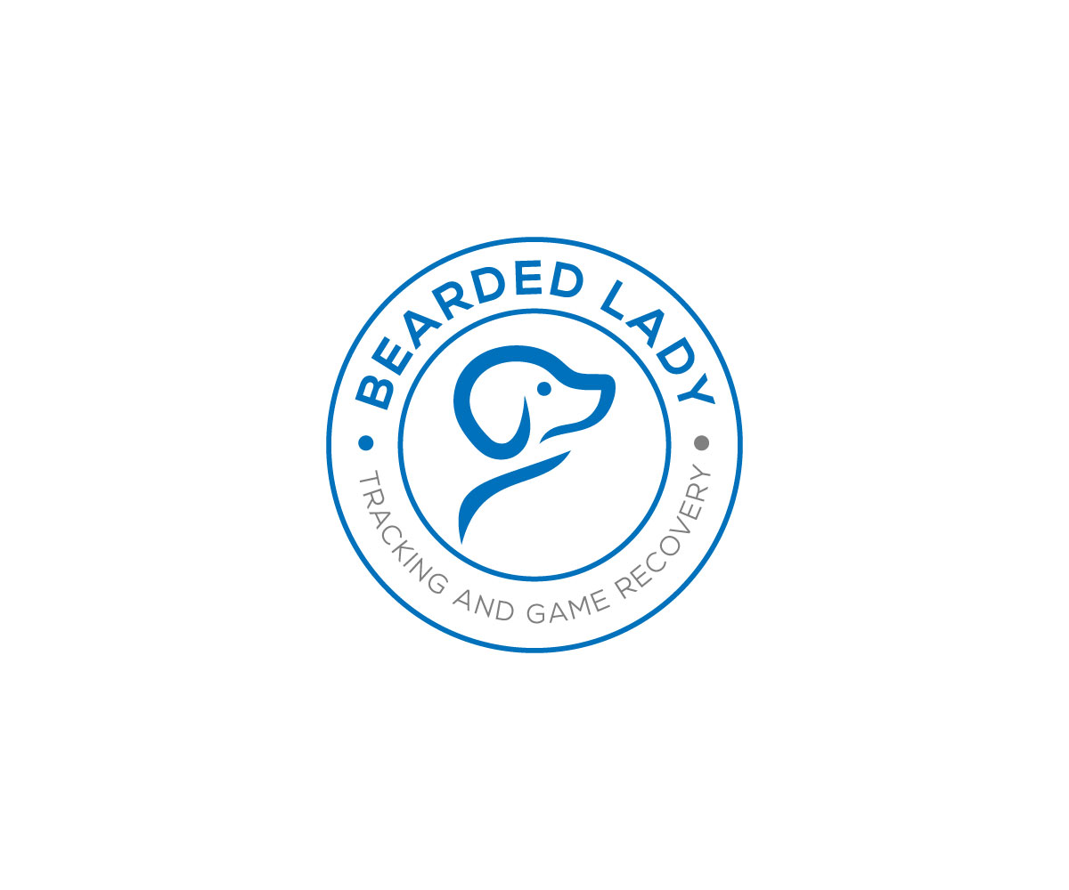 Masculine, Bold Logo Design for Bearded Lady Tracking and Game Recovery ...