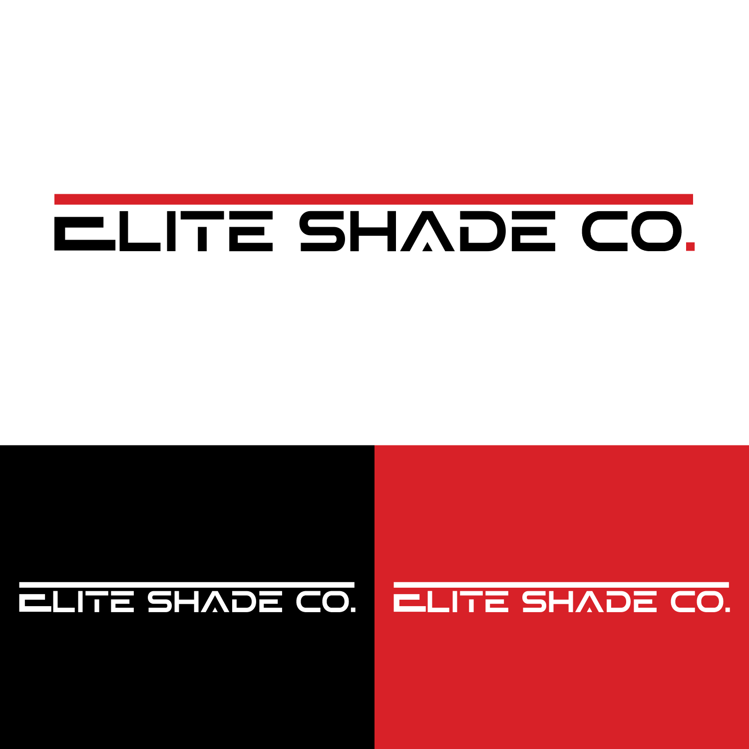 Logo Design for Elite Shade Co. by Davids Design | Design #33844145