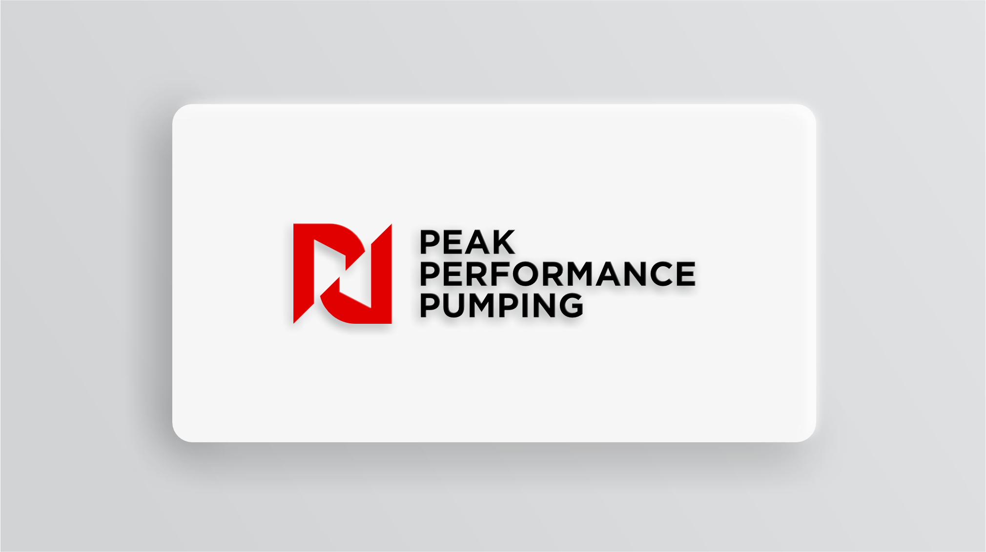Logo Design for Peak Performance Pumping by adeva | Design #33869645