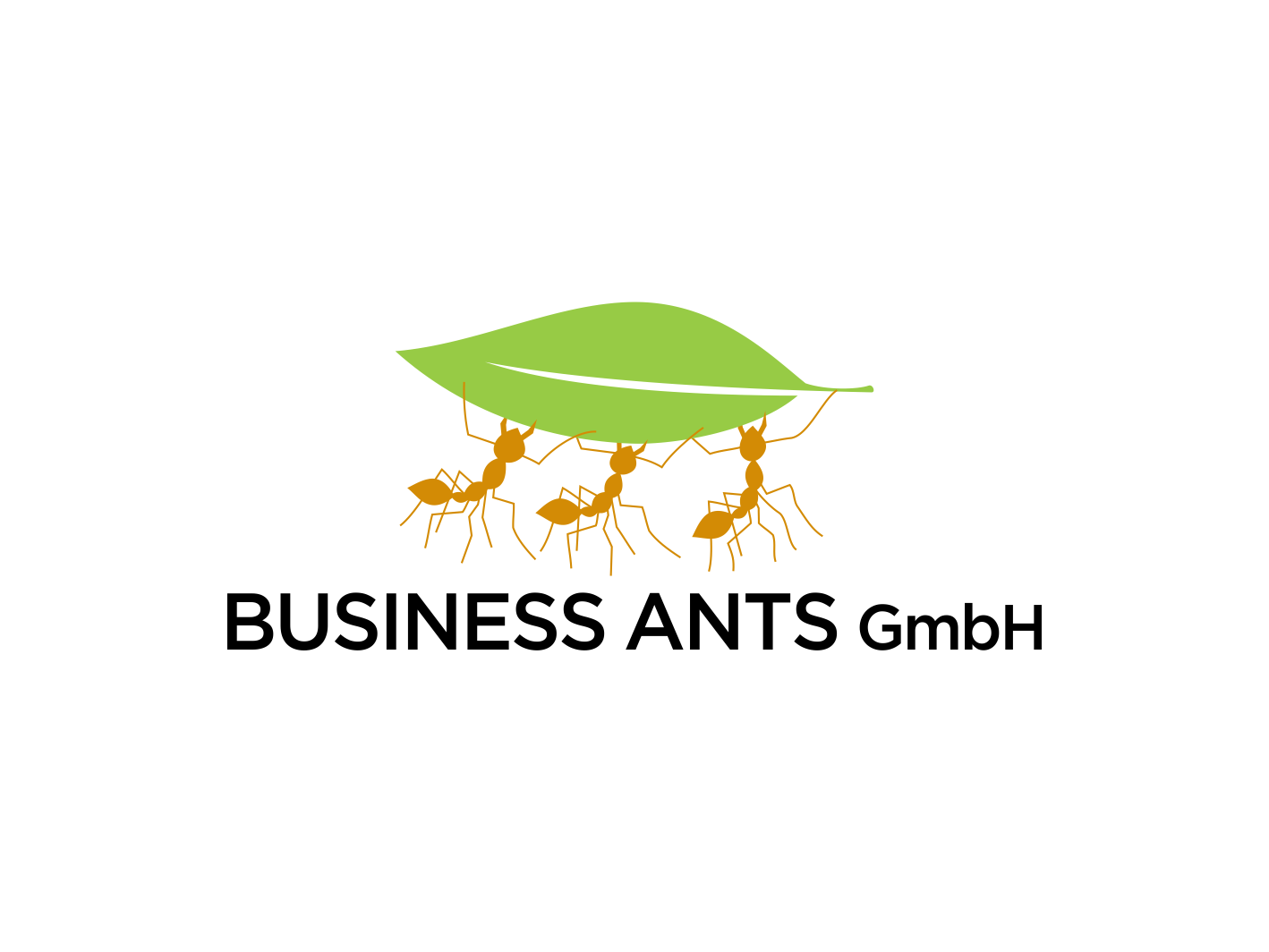 Elegant, Playful Logo Design for Business Ants GmbH and a space for the ...