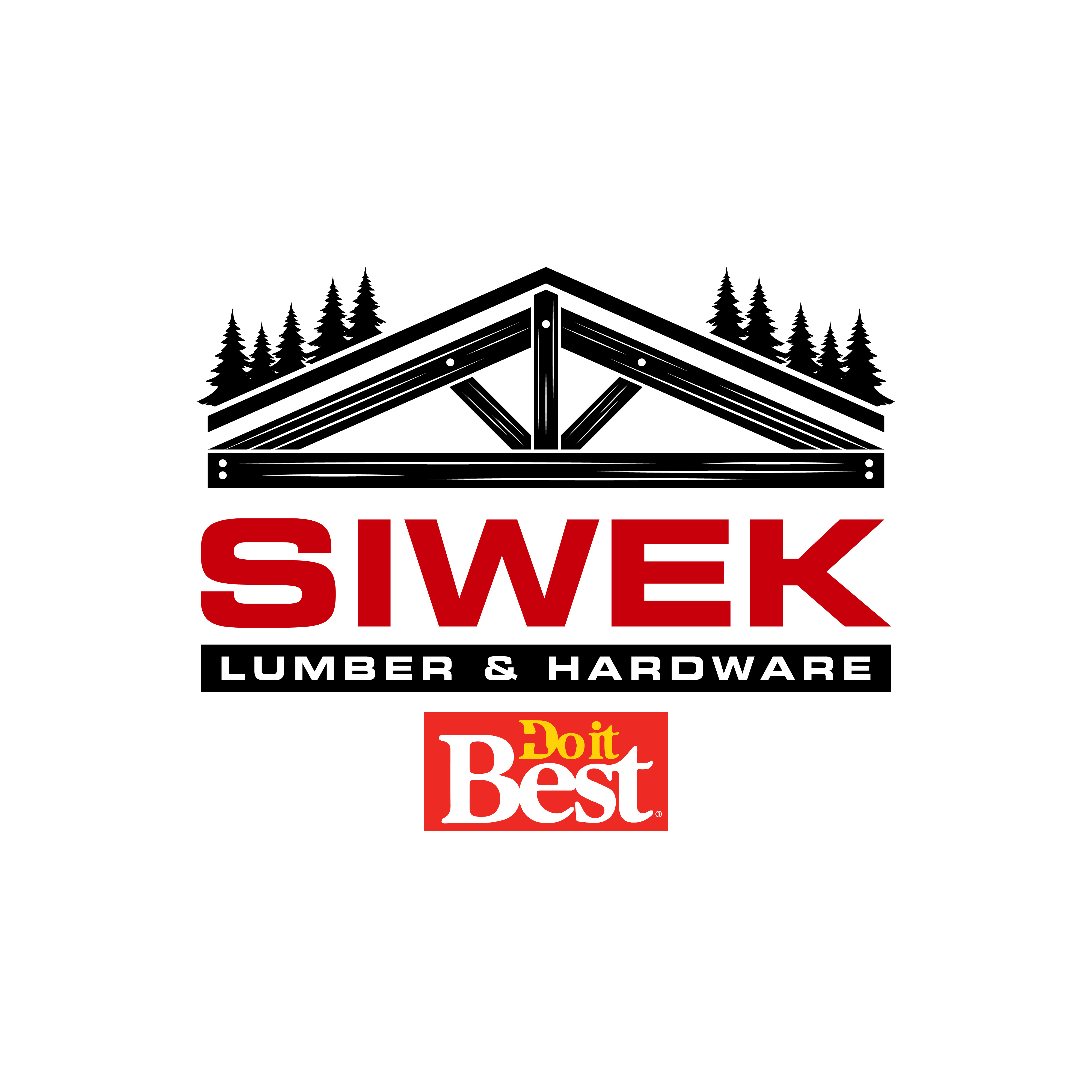 Logo Design for Siwek Lumber & Hardware - Do It Best - by Harold C ...