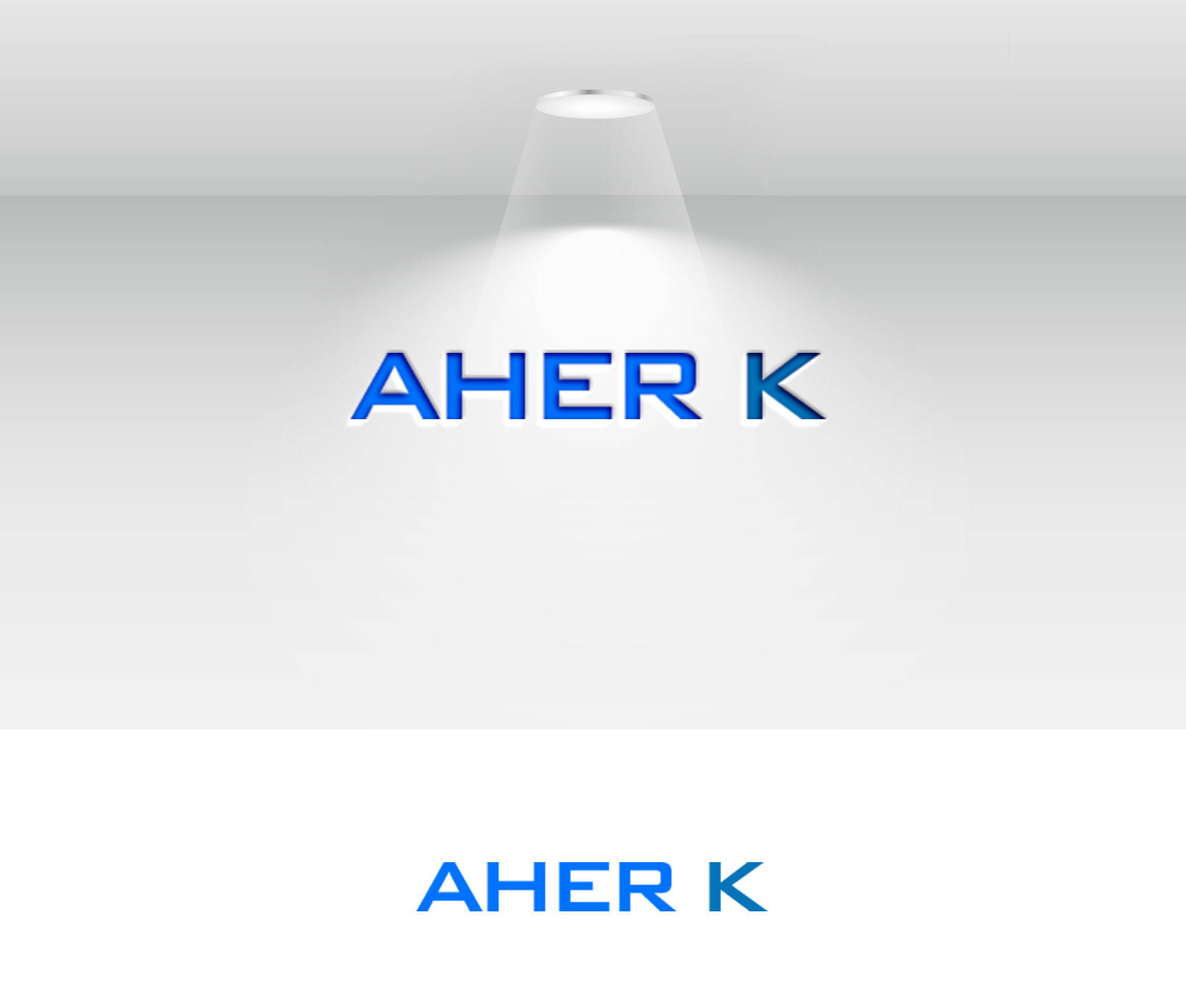 Logo Design for AHER K by Hoba. | Design #33902445
