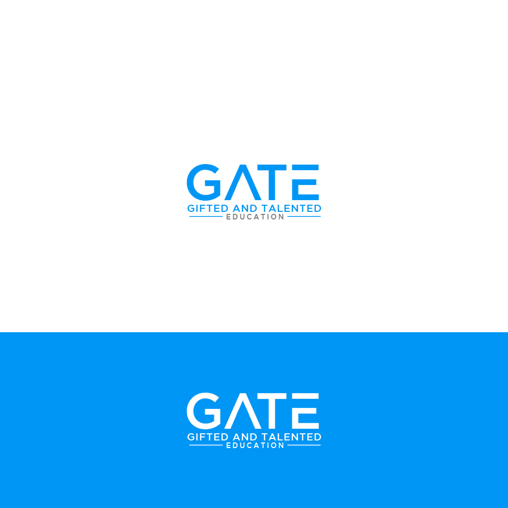 Elegant, Playful, education Logo Design for GATE Gifted and Talented ...