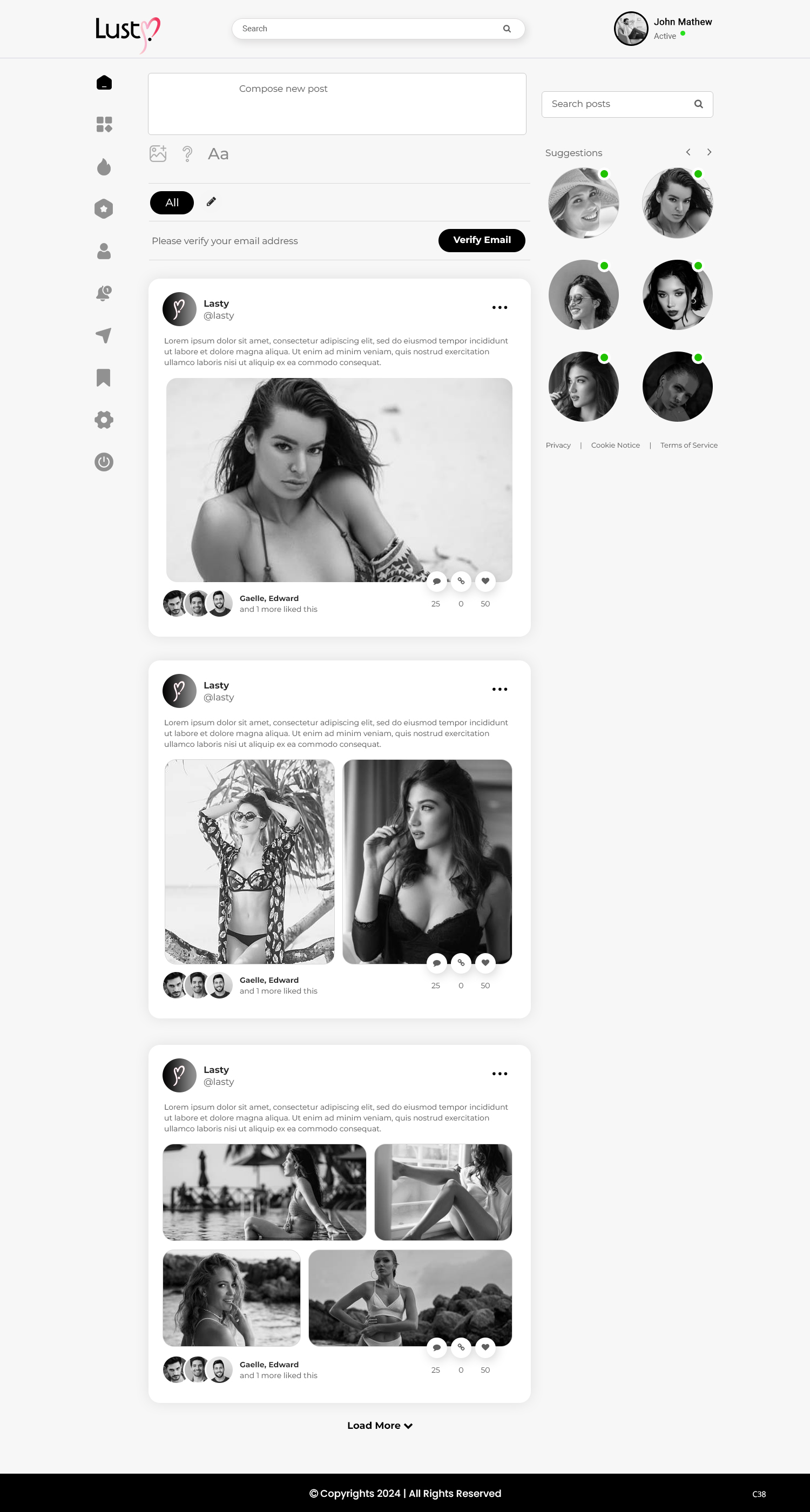 Modern Feminine Adultcontent Creation Web Design For Veyyo Sp Z Oo By Pb Design 33956785 