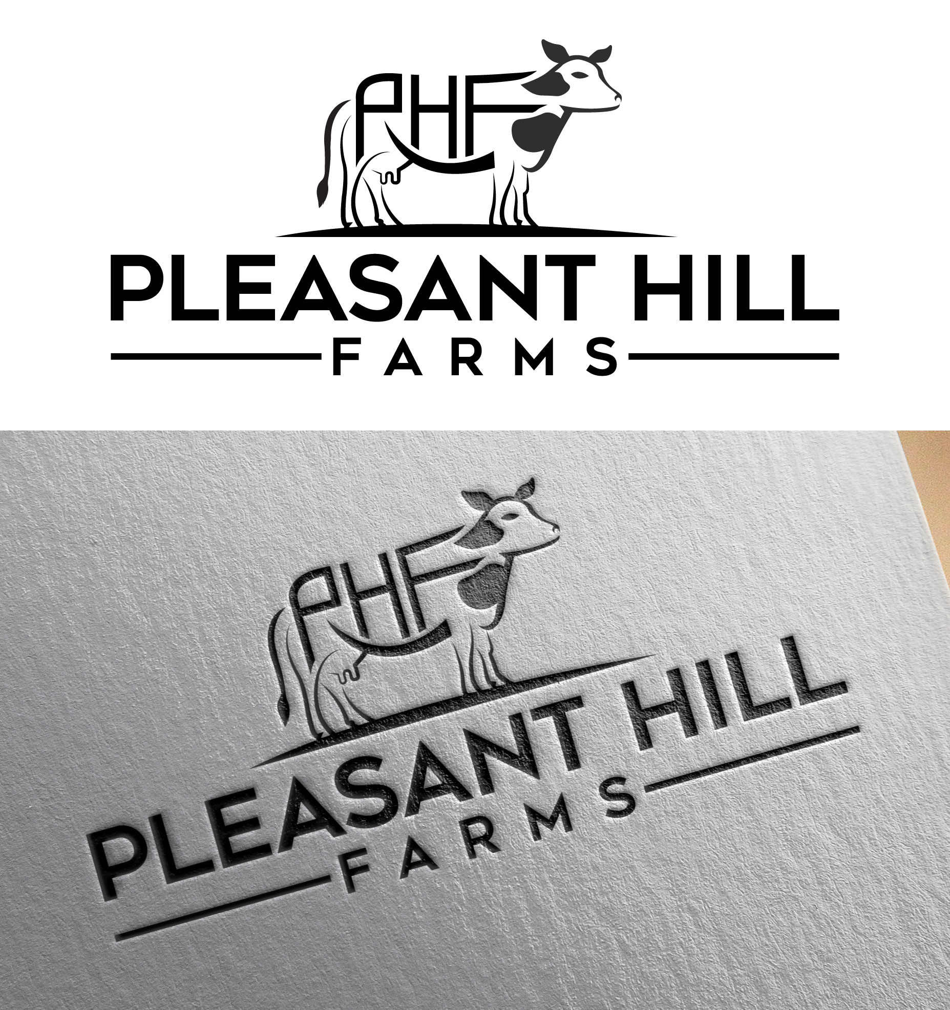 Logo Design for Pleasant Hill Farms by Creative One09 | Design #33961978