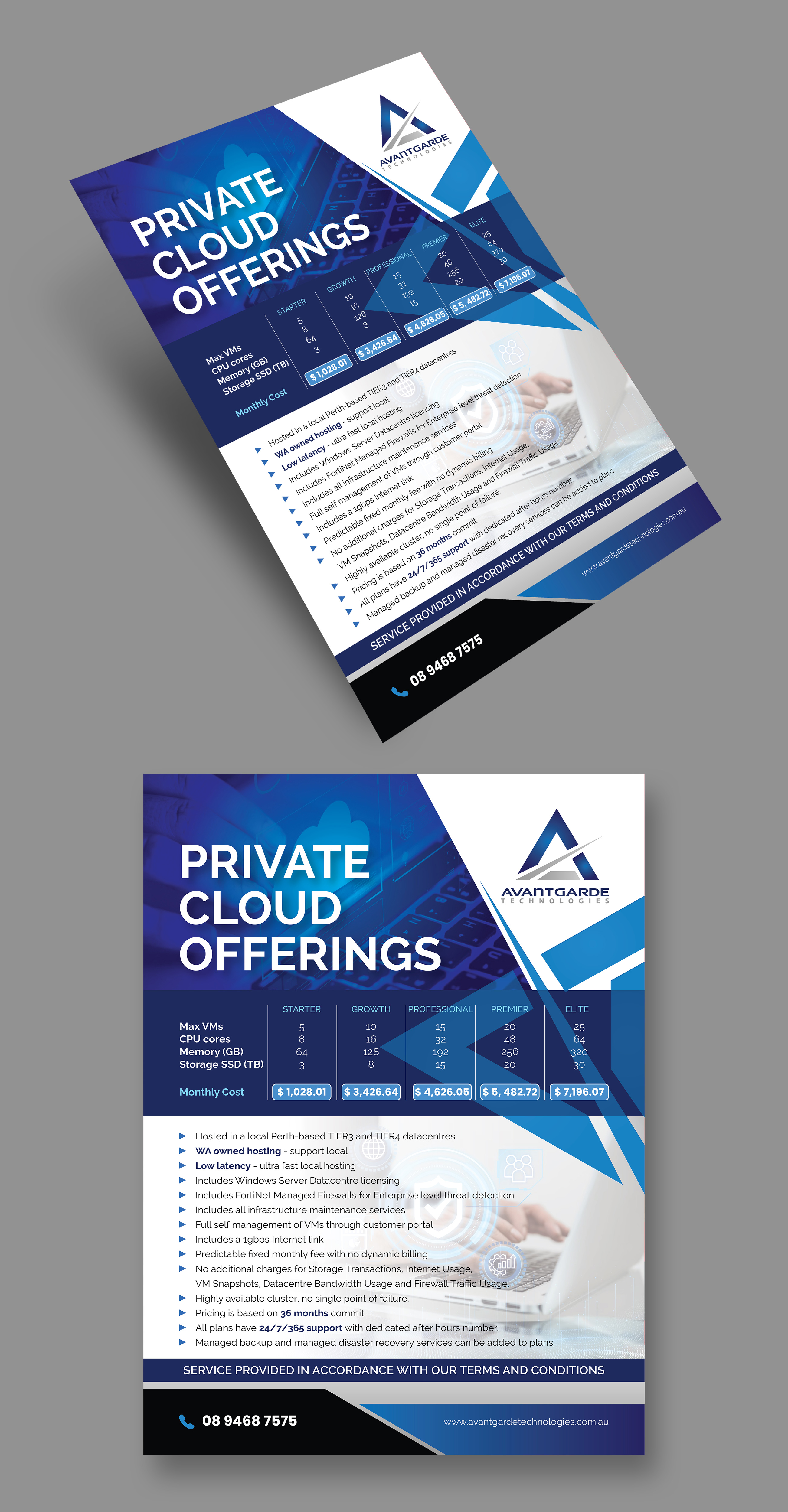 Elegant, Playful Flyer Design for a Company by Impressive Designs | Design #33950514