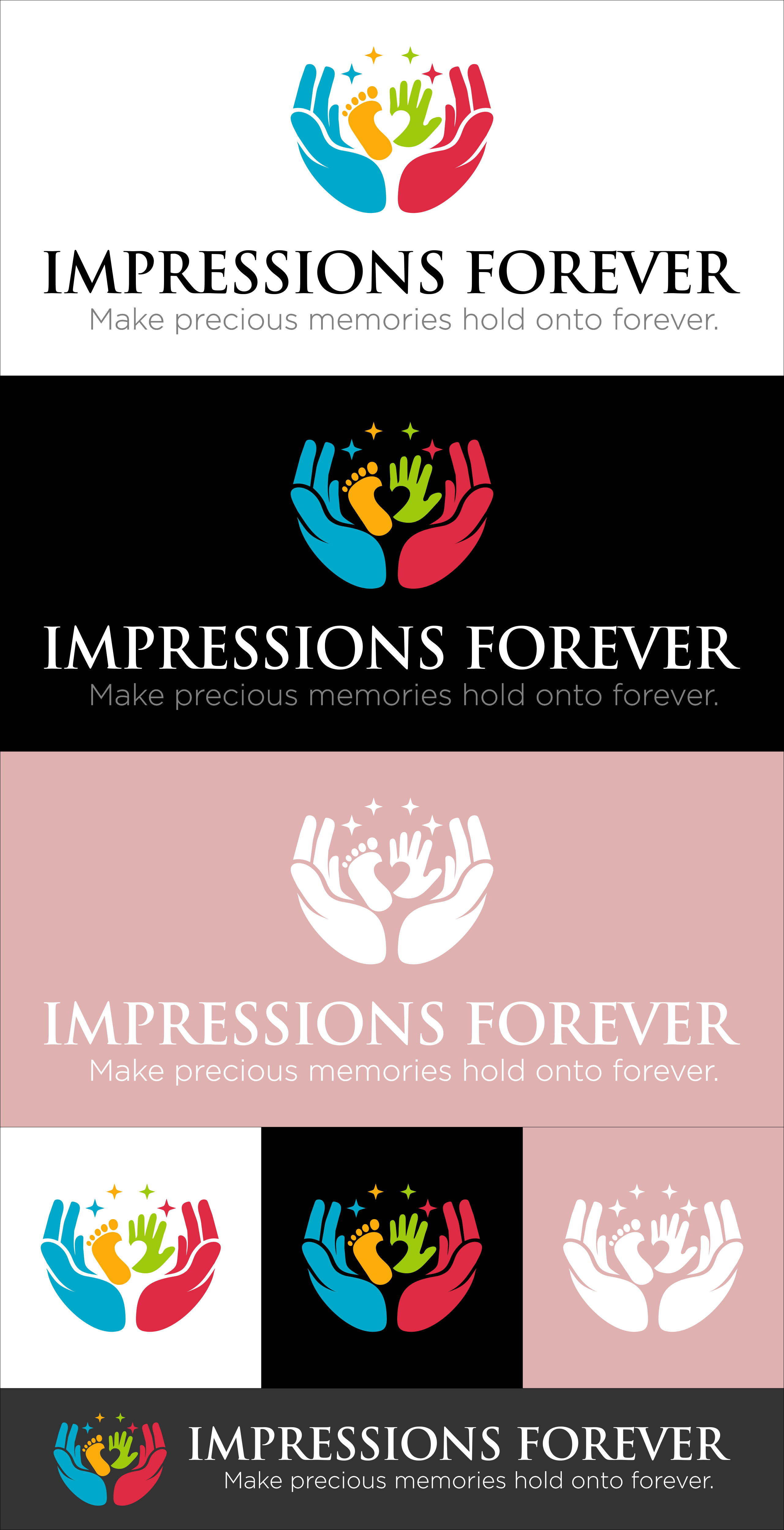 Modern, Personable Logo Design for Impressions forever. (Slogan) Make ...