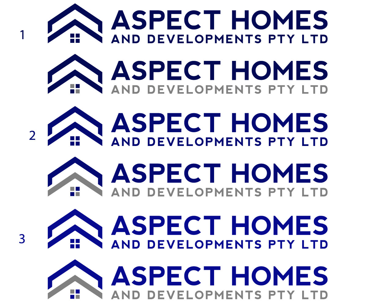 Modern, Professional, Building and Construction Logo Design for Aspect ...