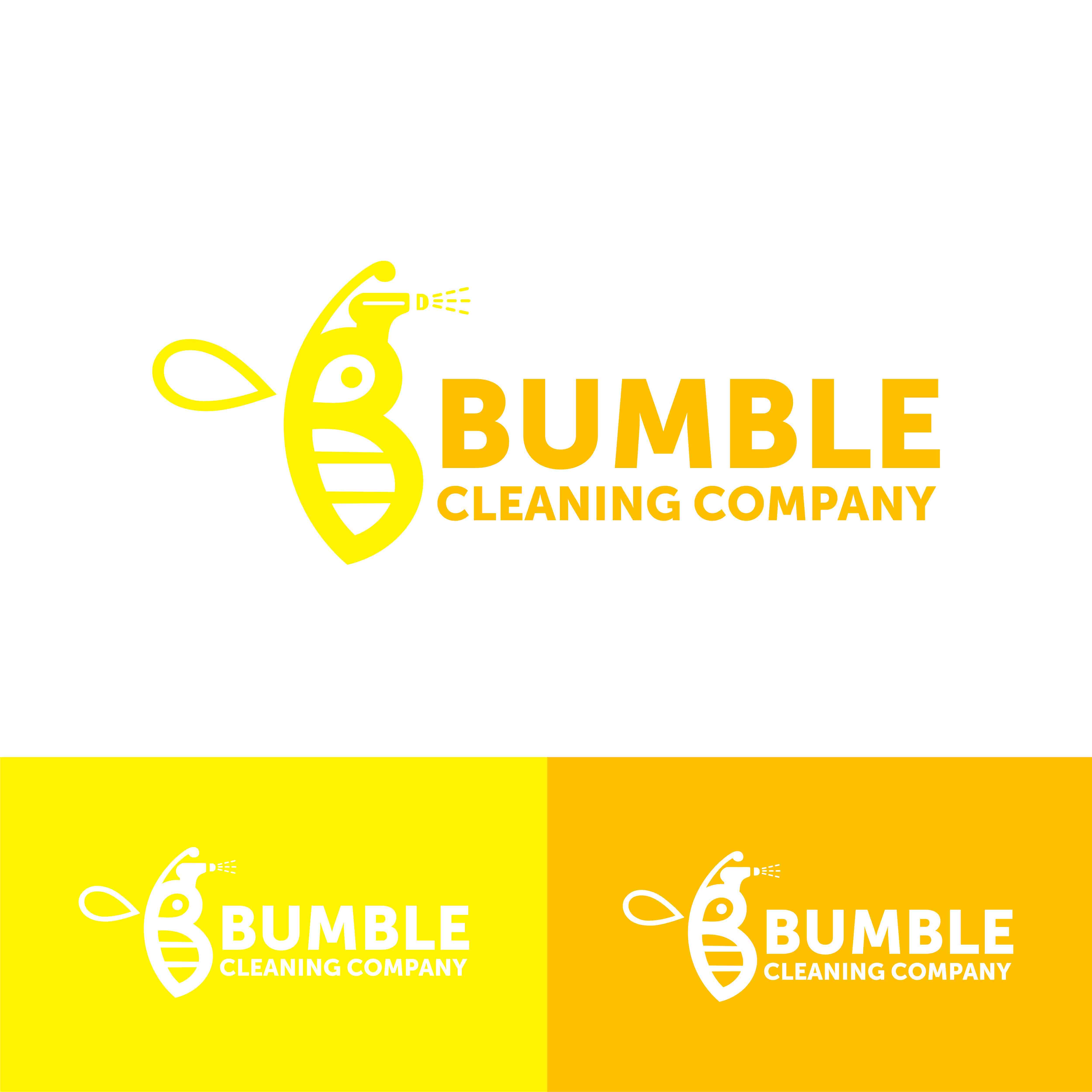 Professional, Masculine, Cleaning industry Logo Design for BUMBLE ...