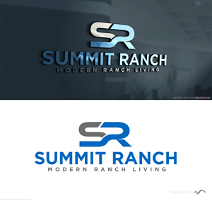 Modern ranch style logo needed | 295 Logo Designs for S R Summit Ranch ...