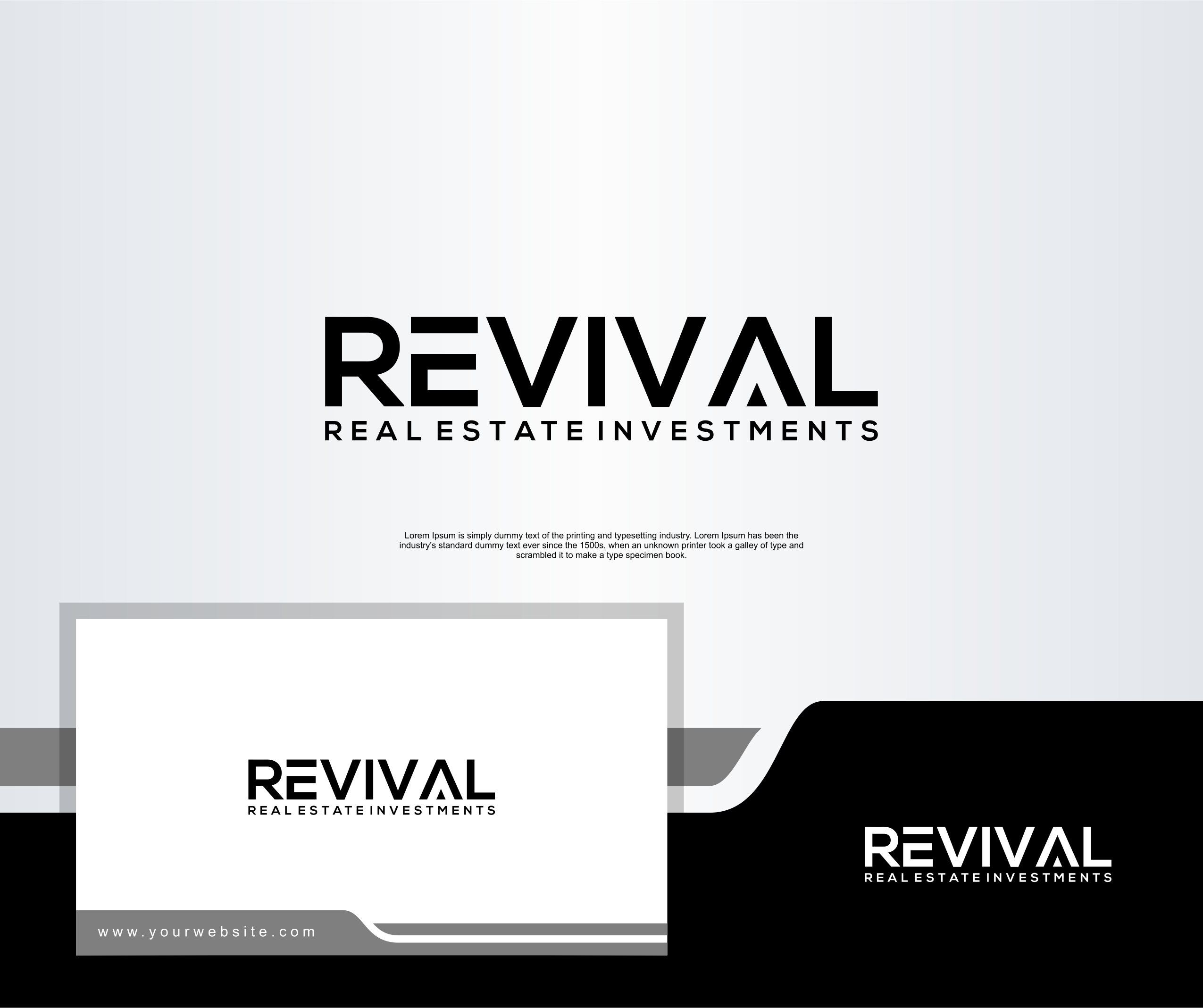 Modern, Serious, Real Estate Logo Design for Revival Real Estate ...