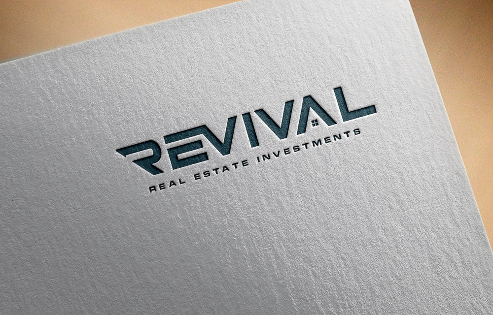 Modern, Serious, Real Estate Logo Design for Revival Real Estate ...
