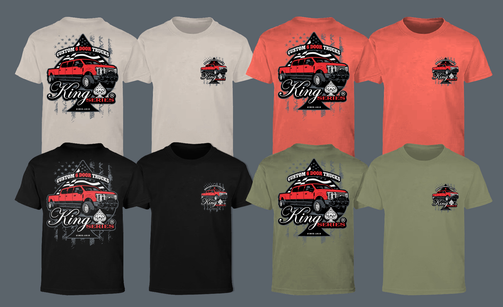 T-shirt Design for King Series LLC by OR-PiXEL STUDIO ™ | Design #34095685