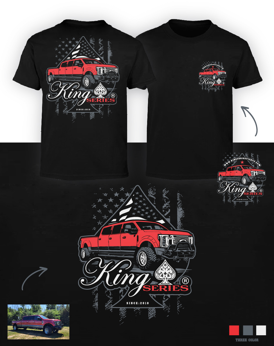T-shirt Design for King Series LLC by OR-PiXEL STUDIO ™ | Design #34101492