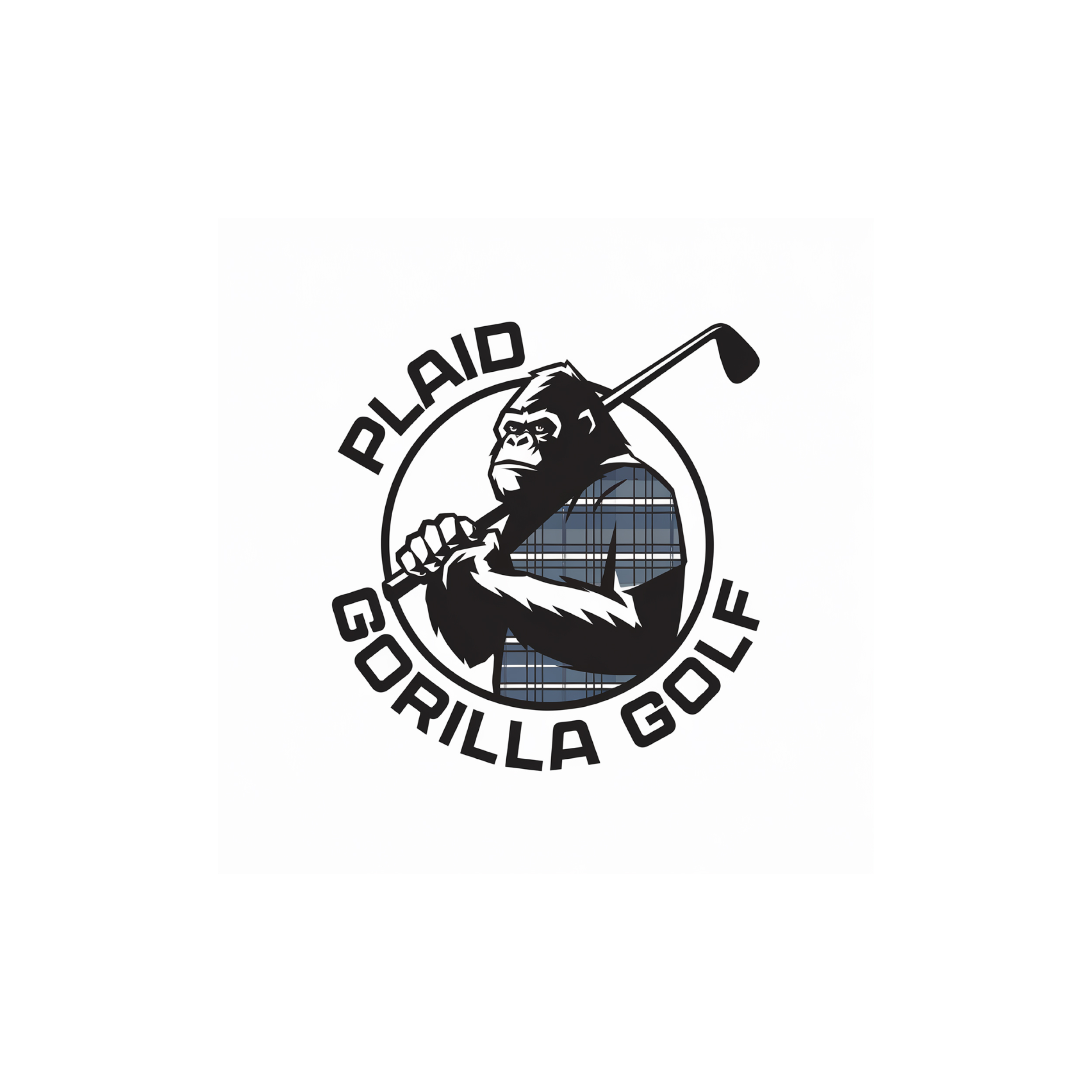 Bold, Modern, Golf apparel Logo Design for Plaid Gorilla Golf by Leo ...