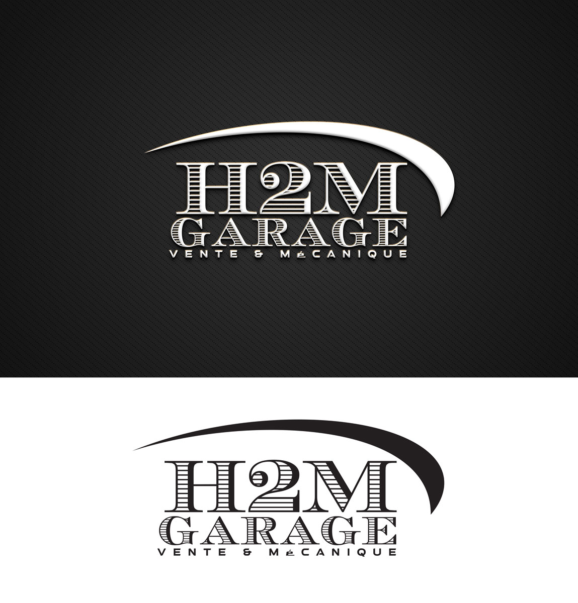 Elegante, Profesional Diseño de Logo for H2M Garage Vente & Mécanique ...