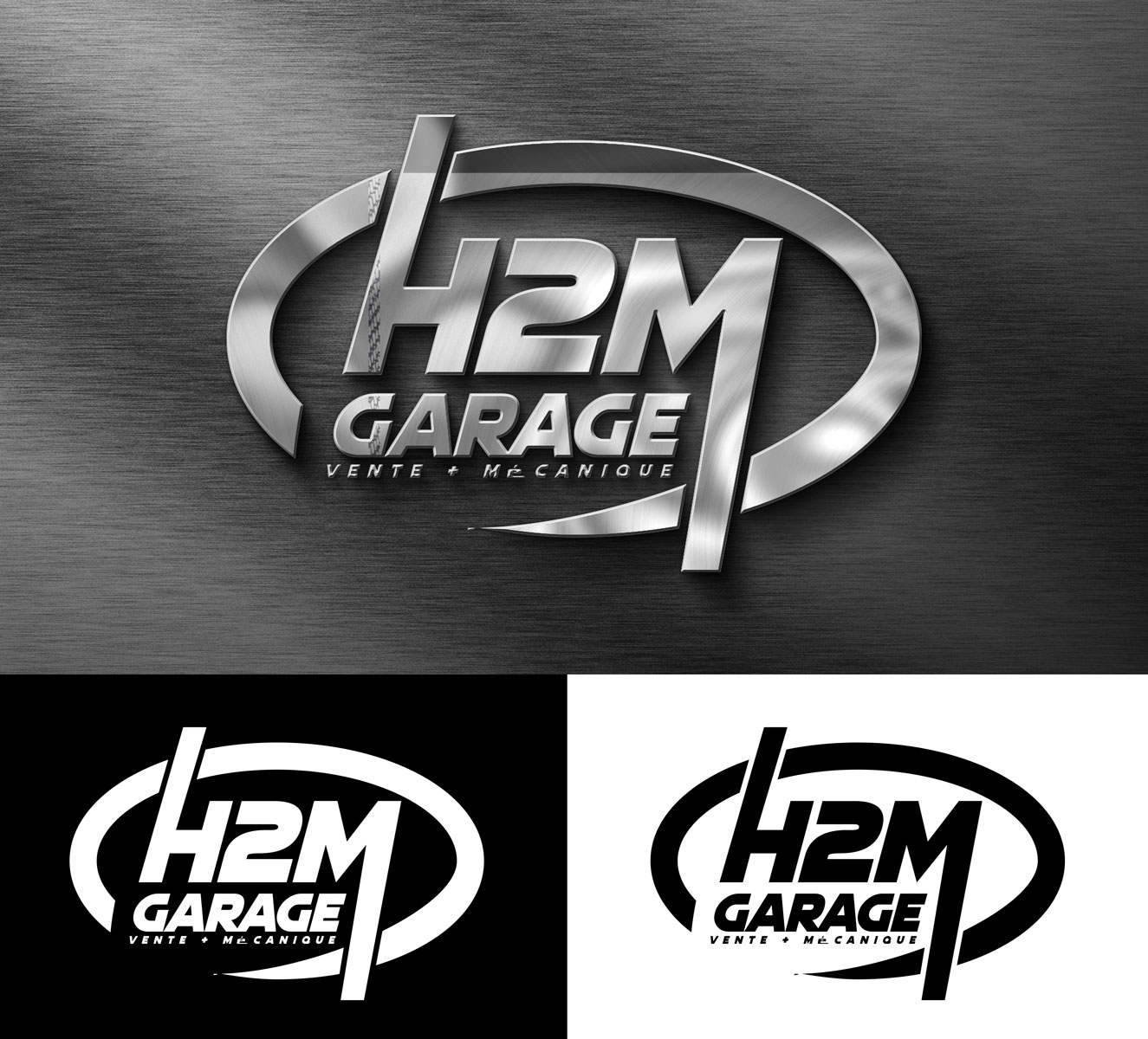Elegant, Professional Logo Design for H2M Garage Vente & Mécanique by ...