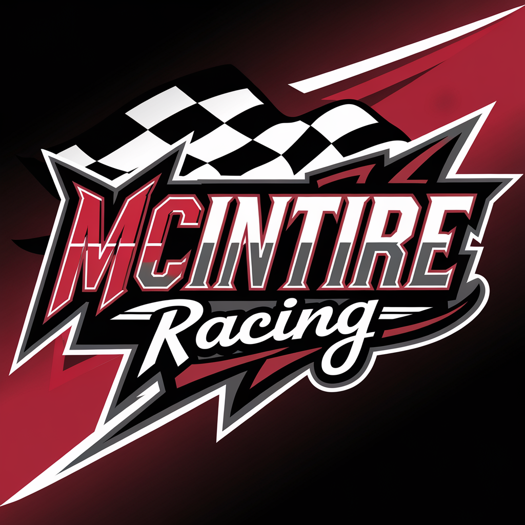 Masculine, Bold, Motorsports Racing Logo Design for McIntire Racing by ...
