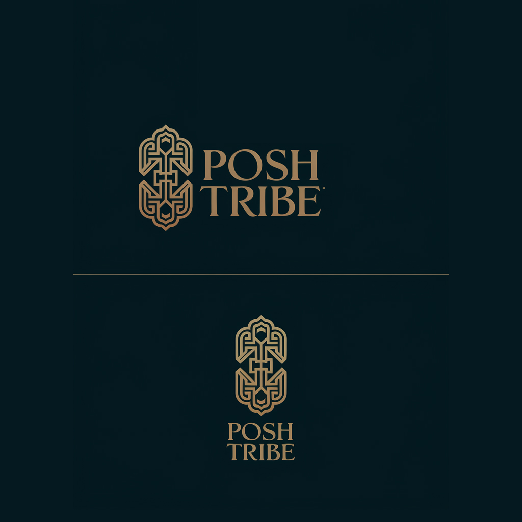 Elegant, Playful Logo Design for Posh tribe by InkForge Studio | Design ...