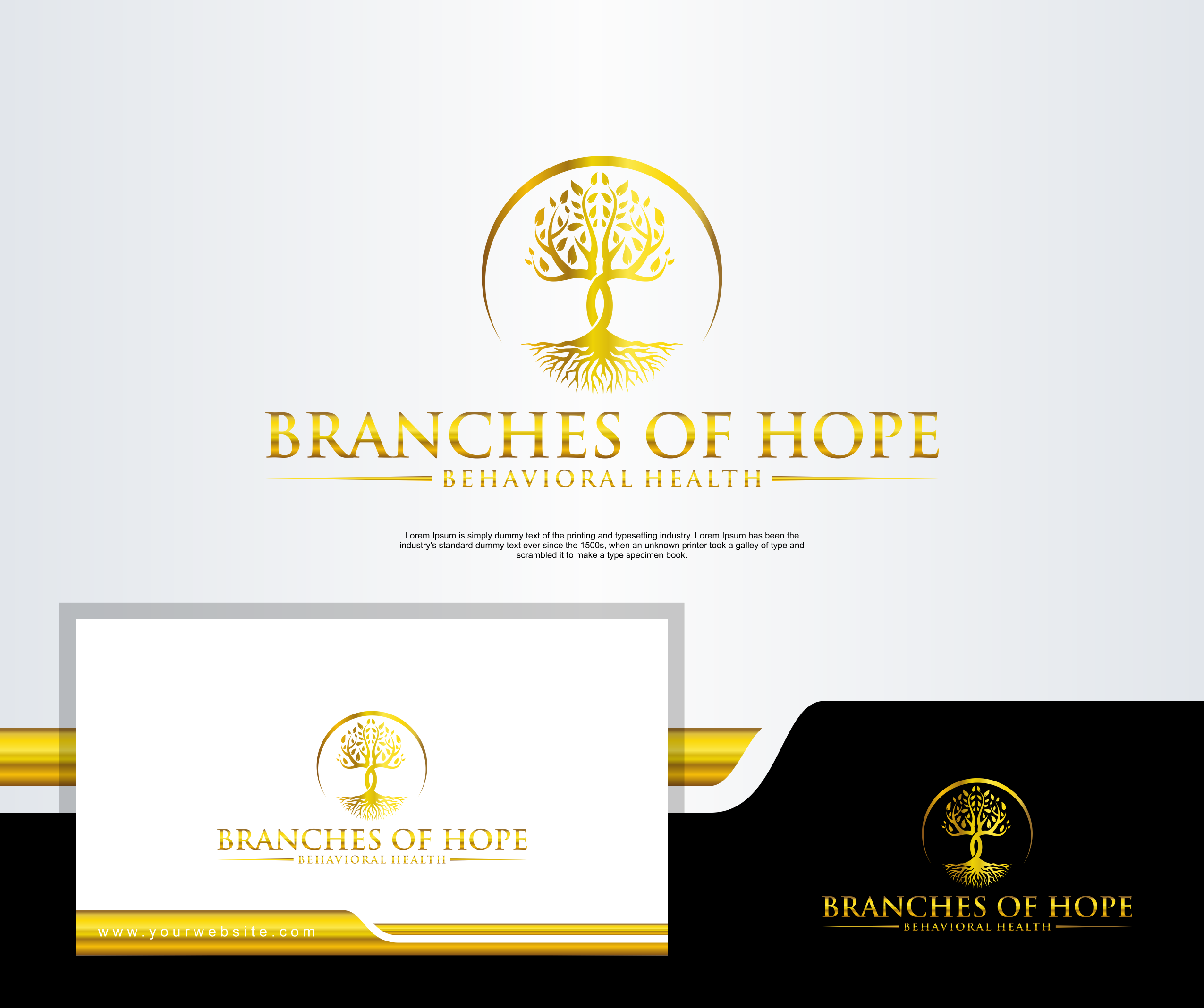 Elegant, Playful, Therapy Logo Design for Branches of Hope Behavioral ...