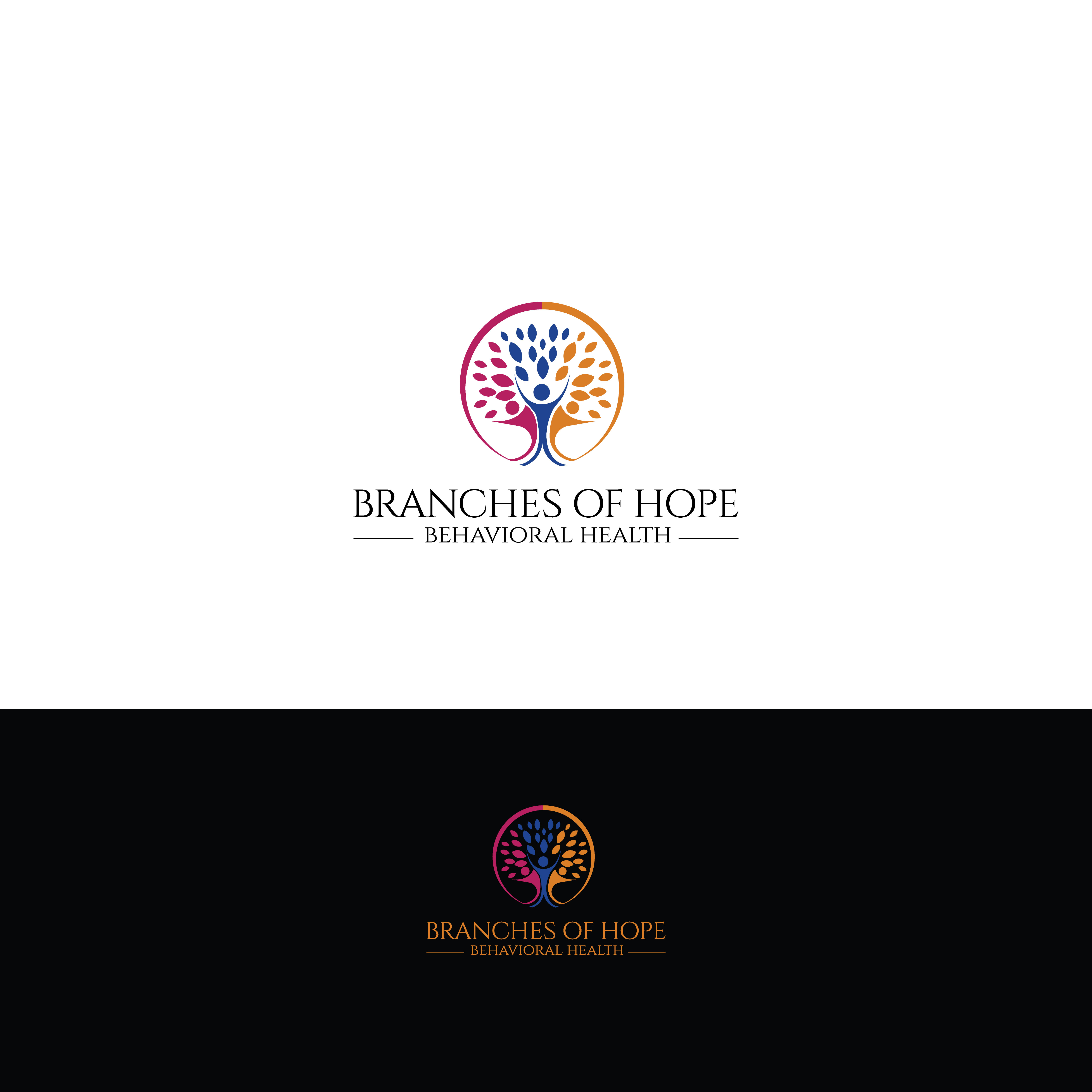Elegant, Playful, Therapy Logo Design for Branches of Hope Behavioral ...