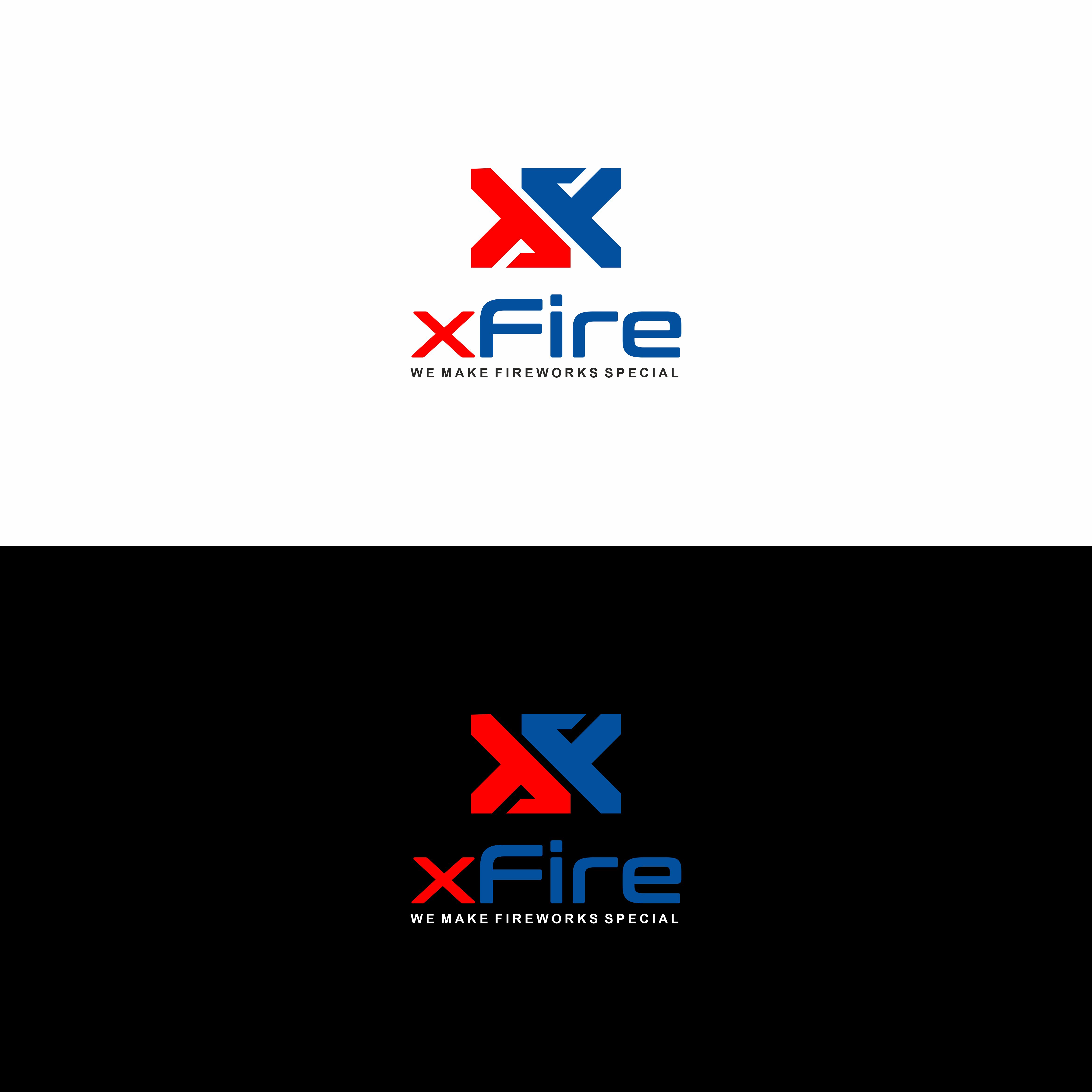 Conservative, Traditional Logo Design for xFire - we make fireworks special by Killer Draw ...