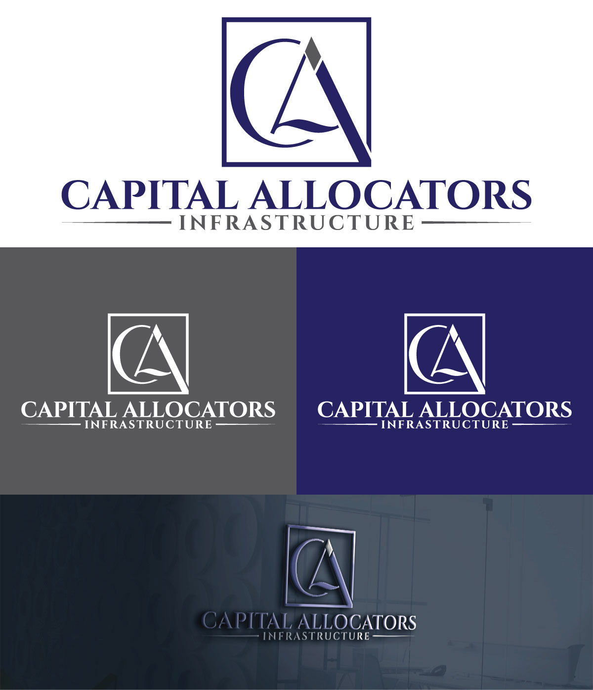 Diseño de Logo for Capital Allocators Infrastructure por jessimorge ...