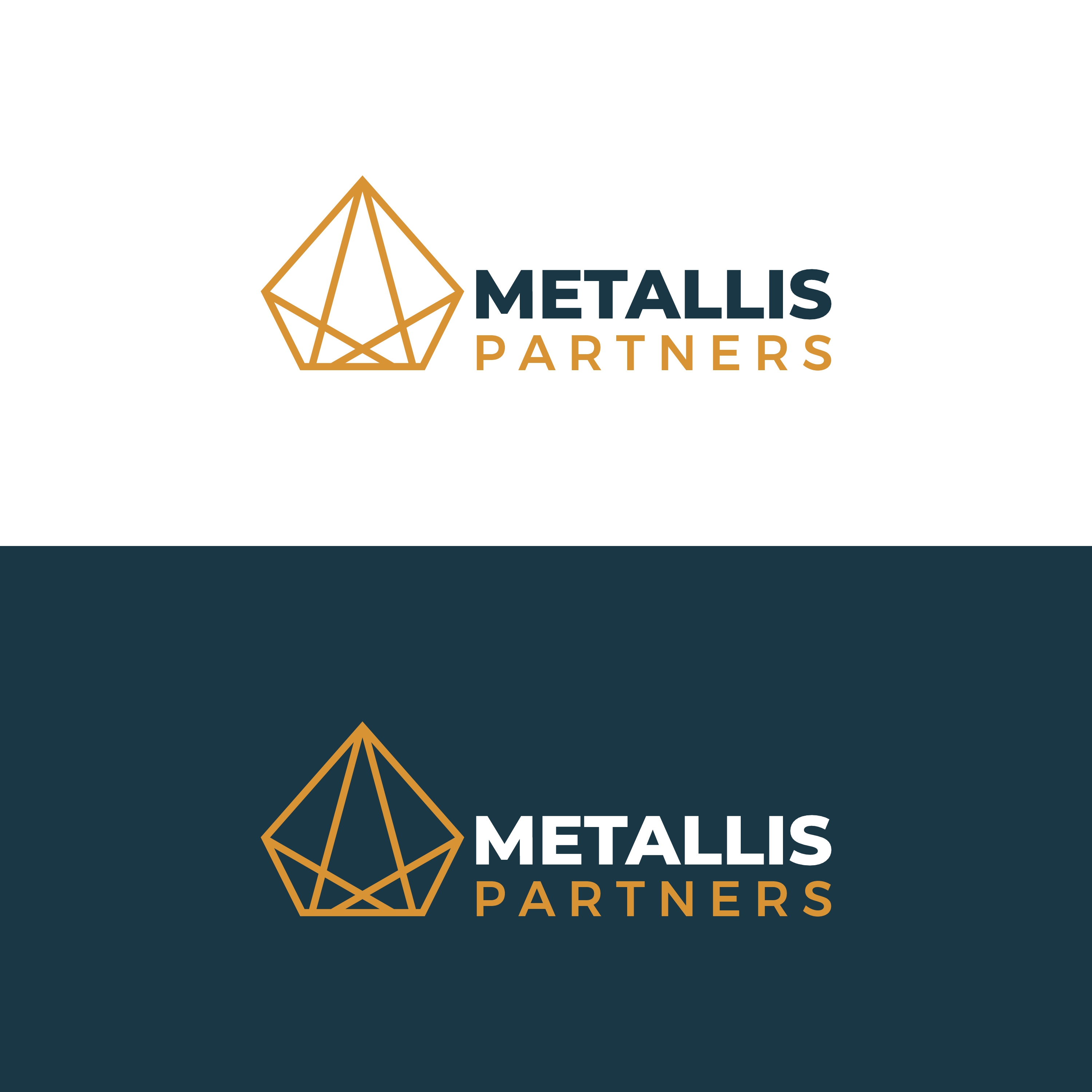 Professional, Bold, Corporate Services Logo Design for Metallis ...