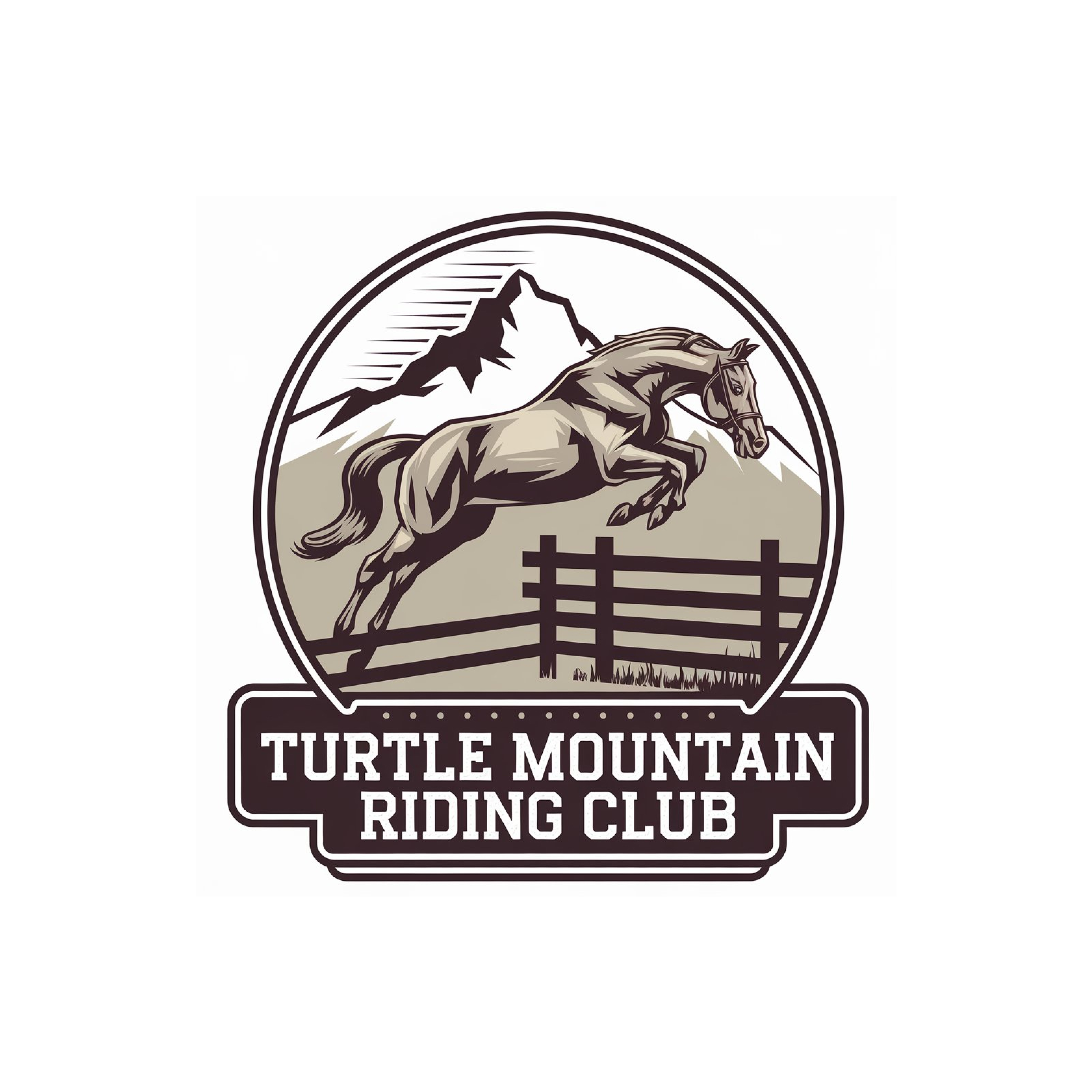 Bold, Playful Logo Design for Turtle Mountain Riding Club by EveCraft ...