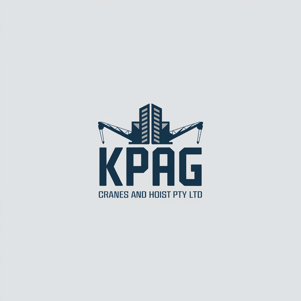 Elegante, Juguetón Diseño de Logo for KPAG Cranes and Hoists Pty Ltd ...