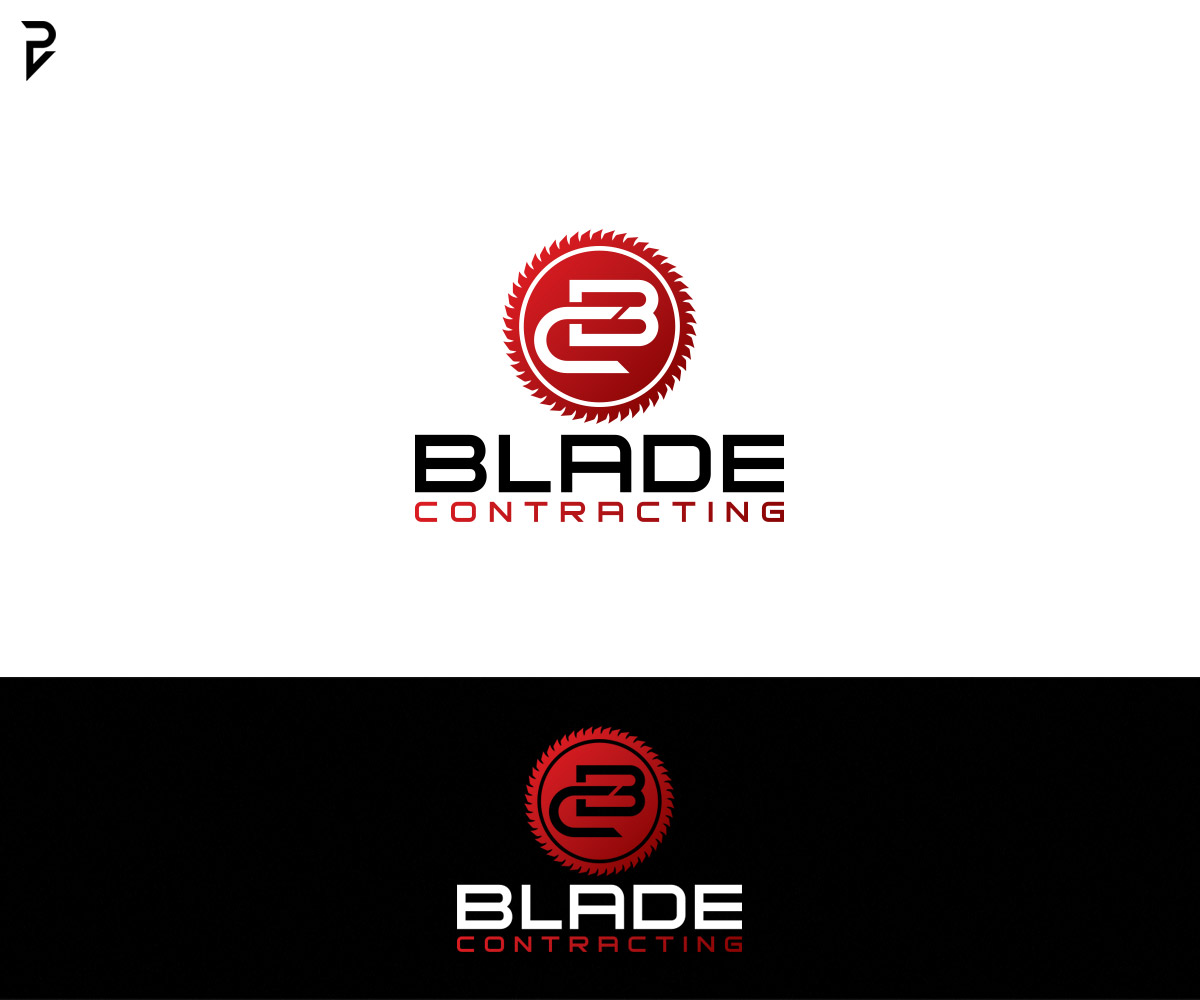 Logo Design for Blade Contracting by poisonvectors | Design #34293970
