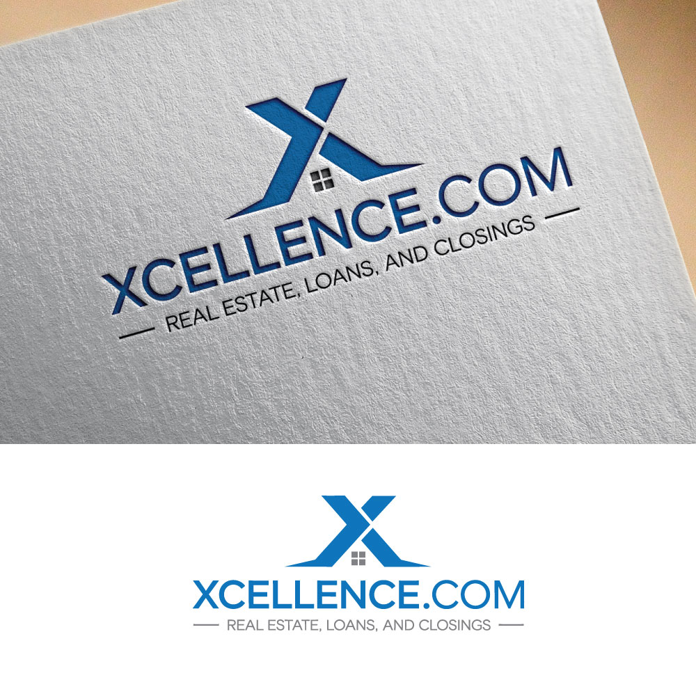Upmarket, Elegant, Real Estate Logo Design for Xcellence.com, Xcellence ...