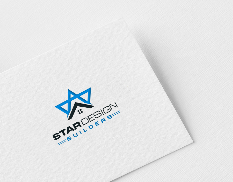 Logo Design for Star Design Builders by Merajul | Design #34369683