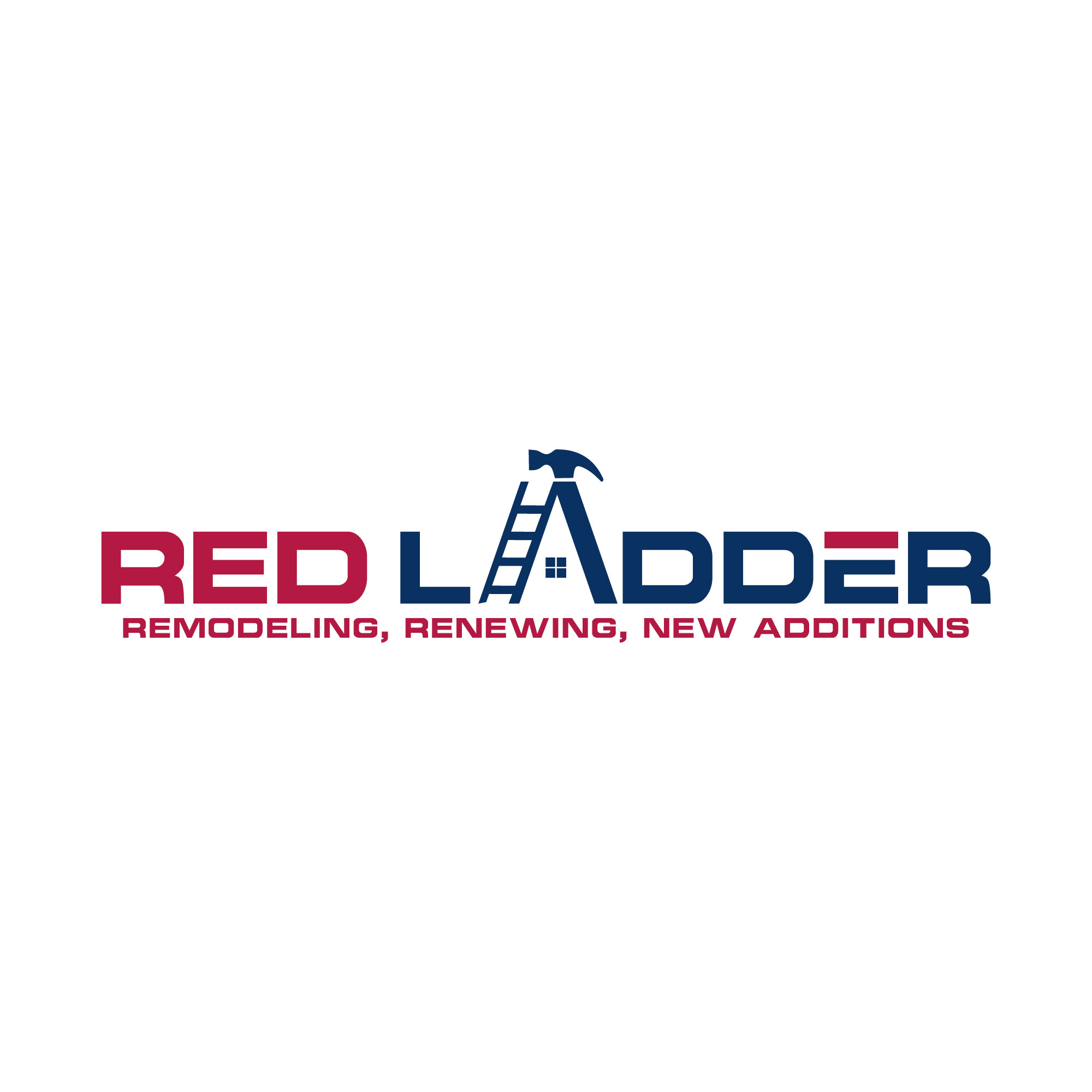 Logo Design for Red ladder. remodeling, renewing, new additions by ...