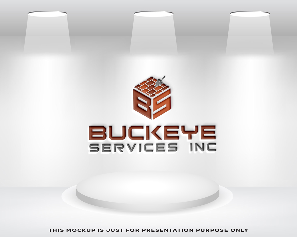 Bold, Serious, Masonry Logo Design for Buckeye Services Inc by Bruse R ...