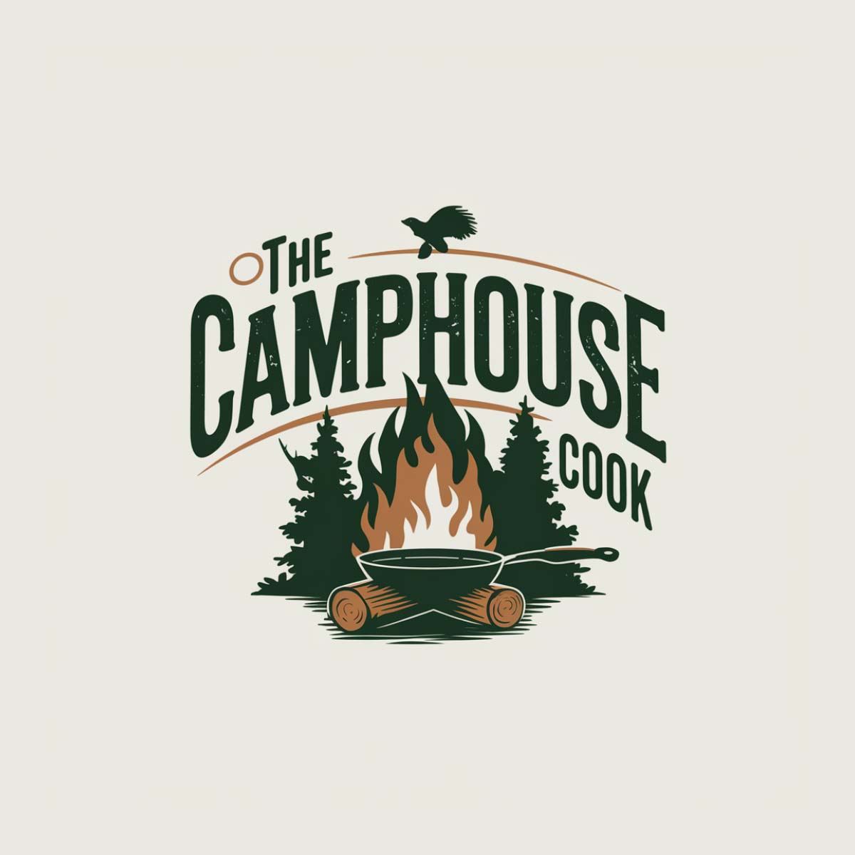 Serious, Traditional, Outdoor Logo Design for The Camphouse Cook by ...
