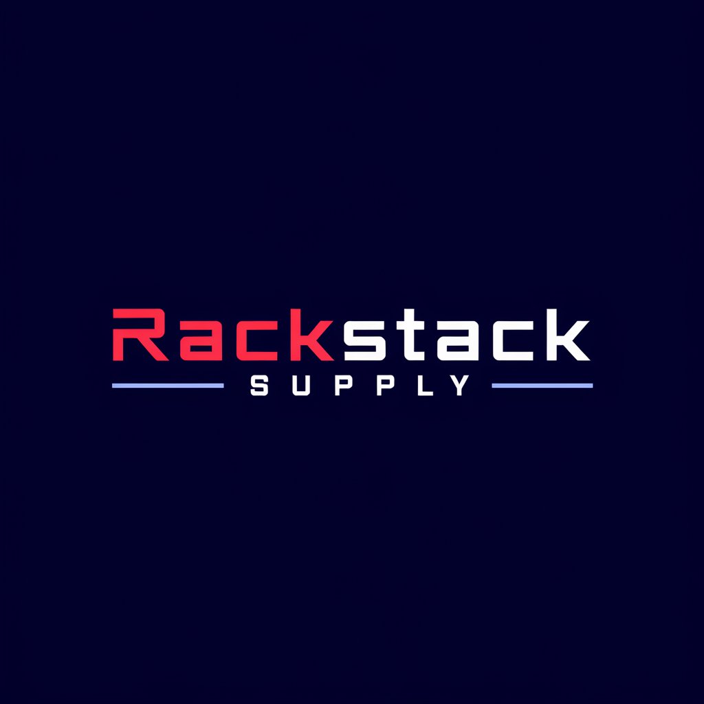 Modern, Serious, Technology Logo Design for RackStack Supply by Mir ...