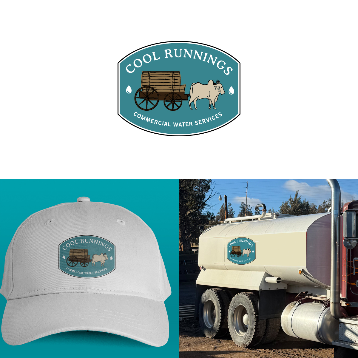 Traditional, Personable, Forestry Logo Design for Cool Runnings Water ...