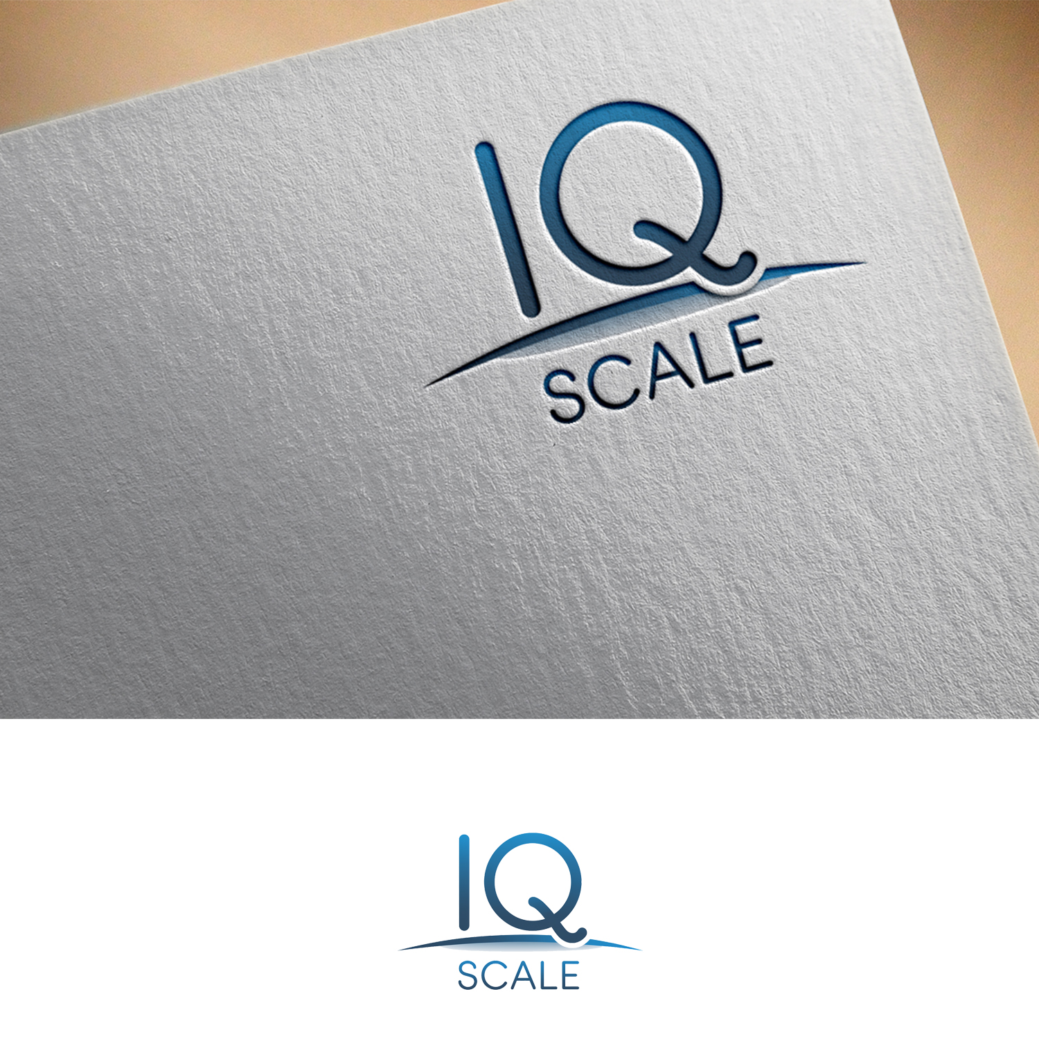 Modern, Playful, Health Logo Design for IQ "which is underlined" But ...