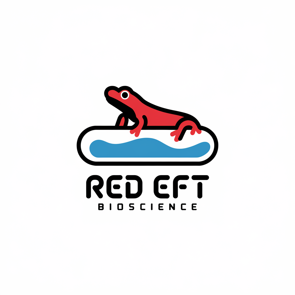 Modern, Upmarket, Biotech Logo Design for Red Eft Bioscience by ...