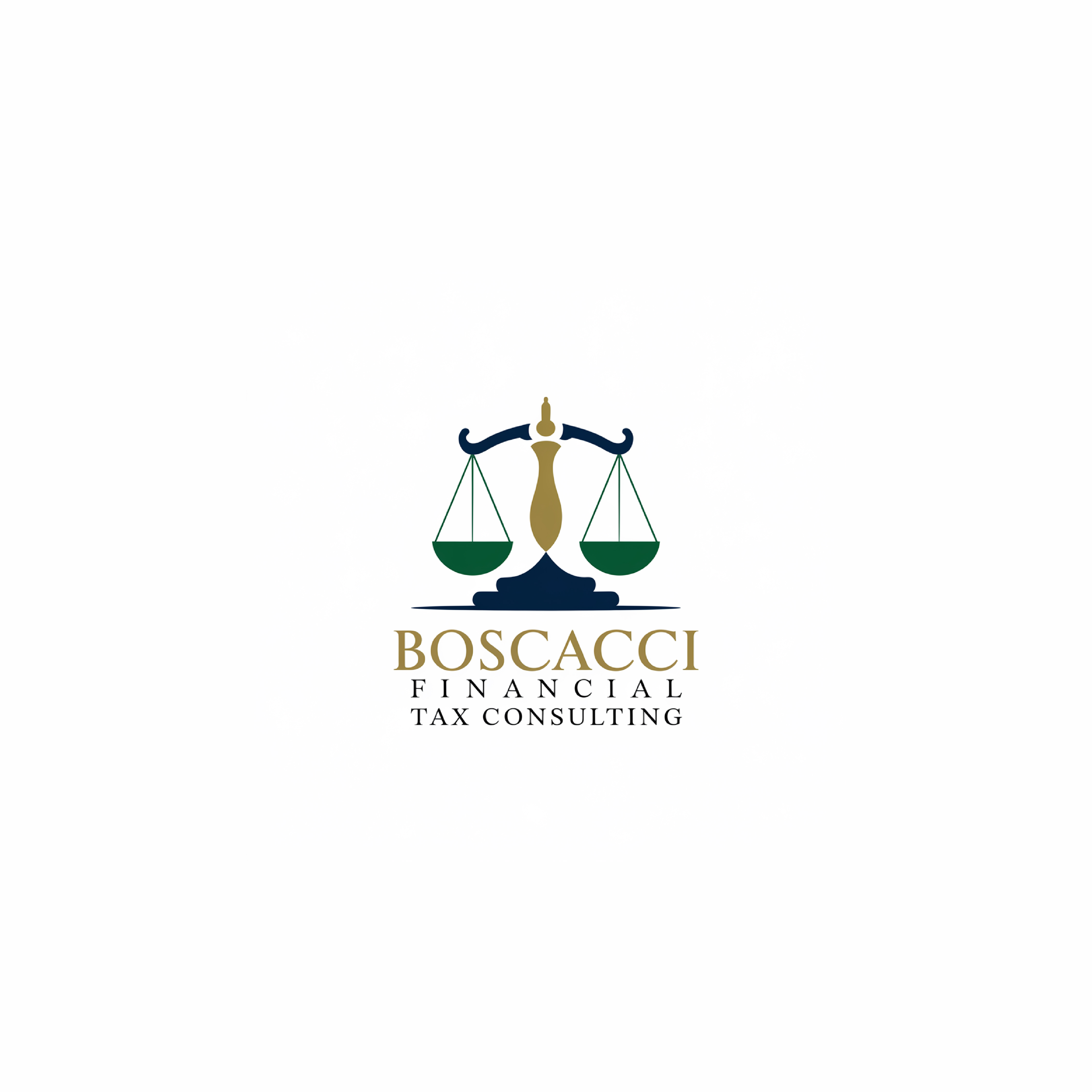 Serious, Modern, Finance/Tax preparation Logo Design for Boscacci ...
