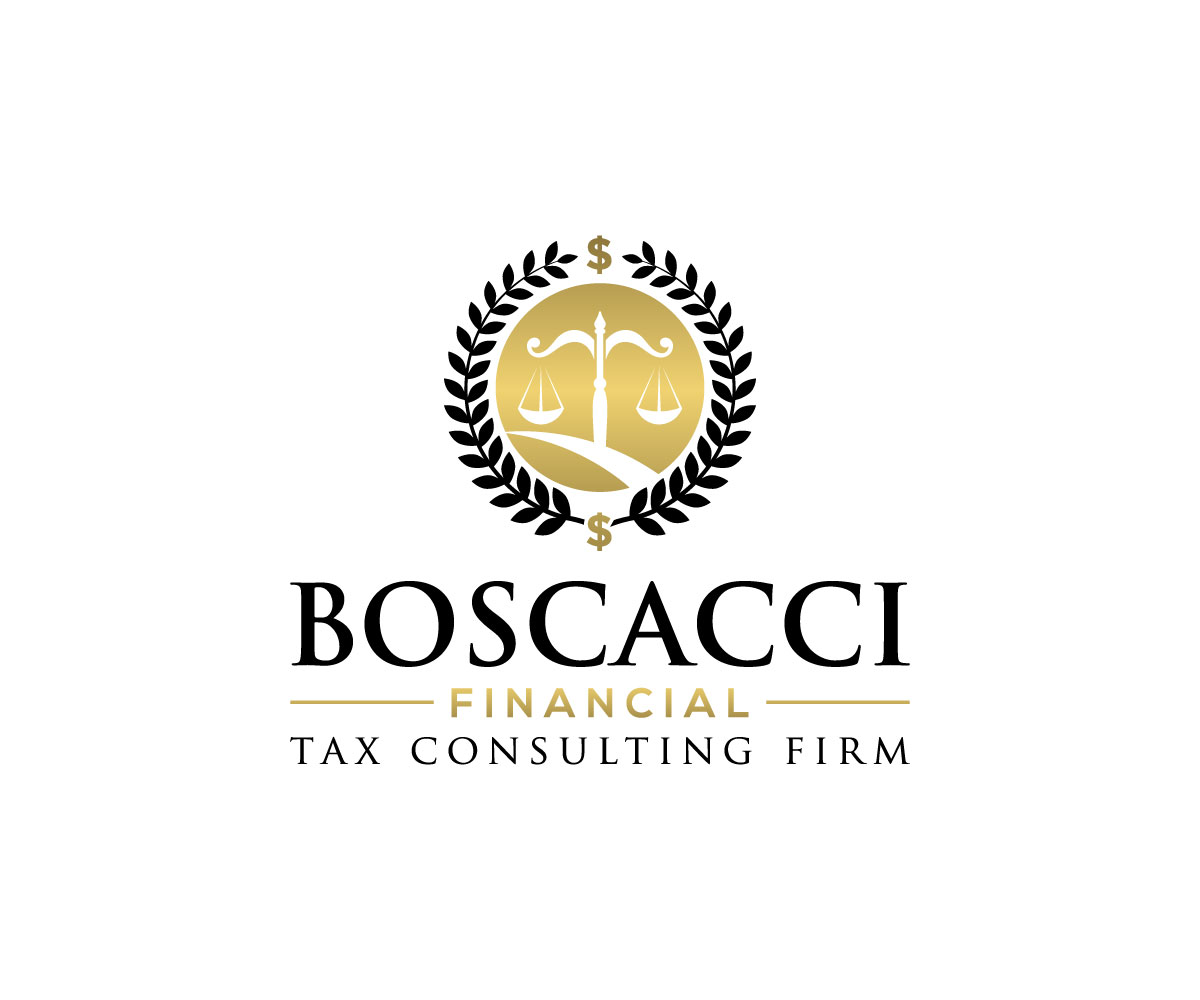 Serious, Modern, Finance/Tax preparation Logo Design for Boscacci ...