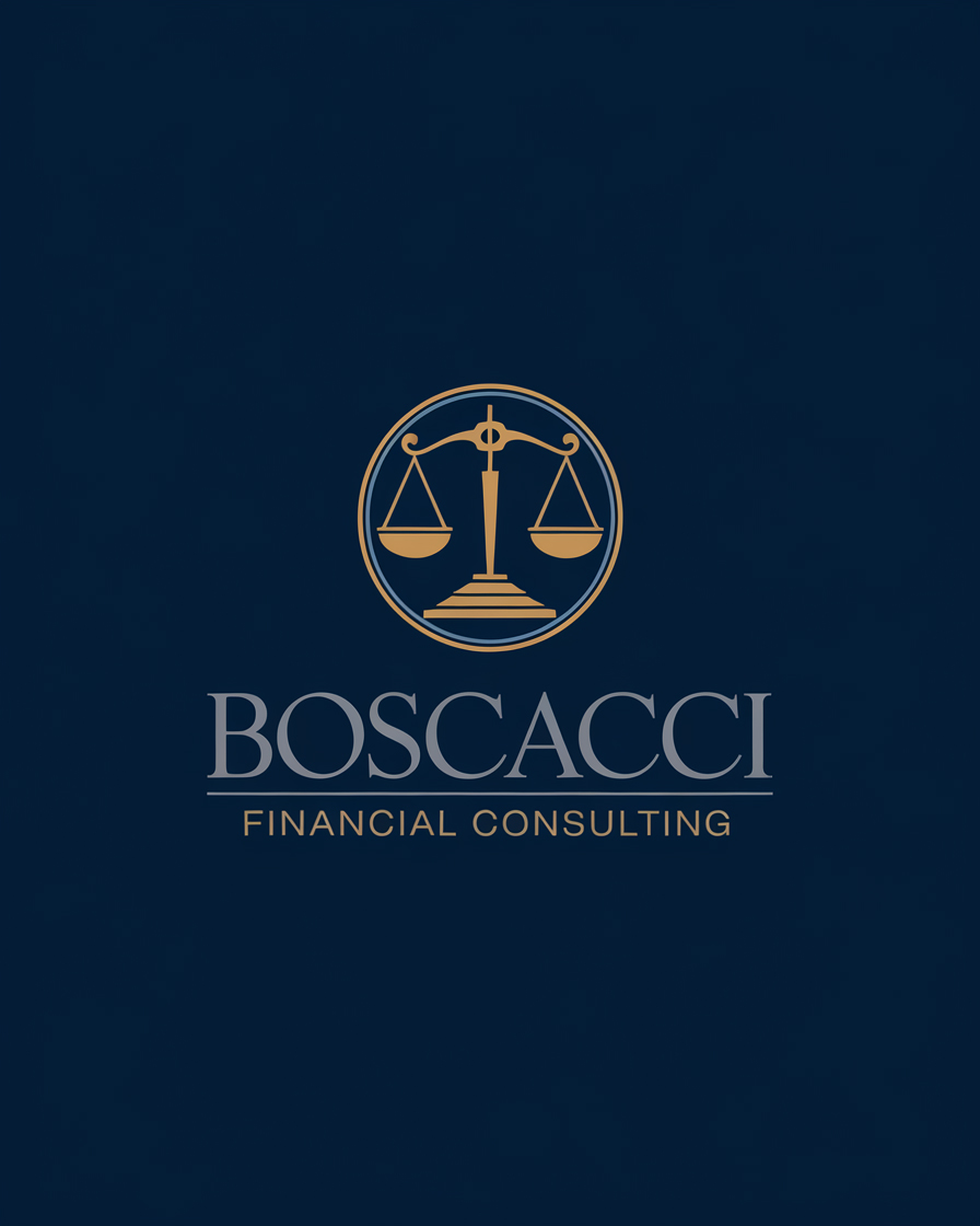 Serious, Modern, Finance/Tax preparation Logo Design for Boscacci ...