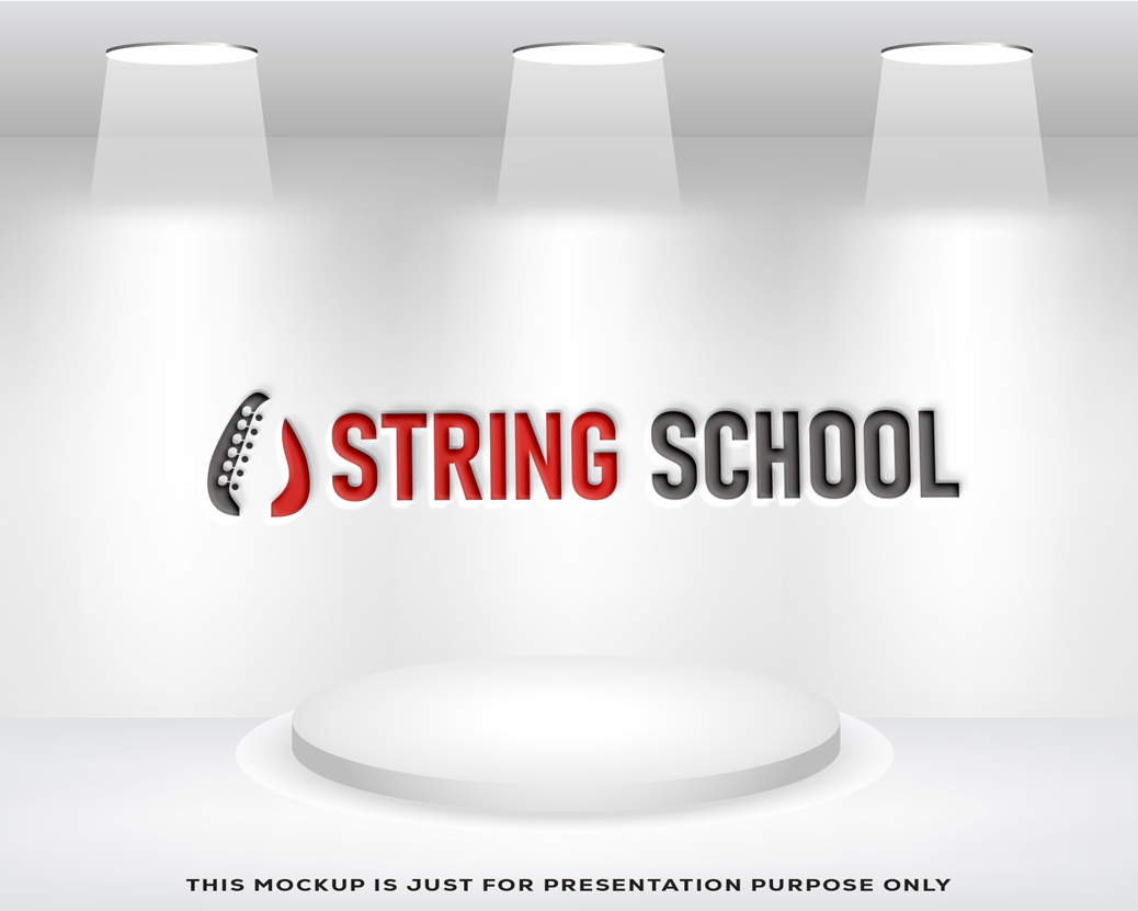 Modern, Professional, music, education Logo Design for STRING SCHOOL by ...